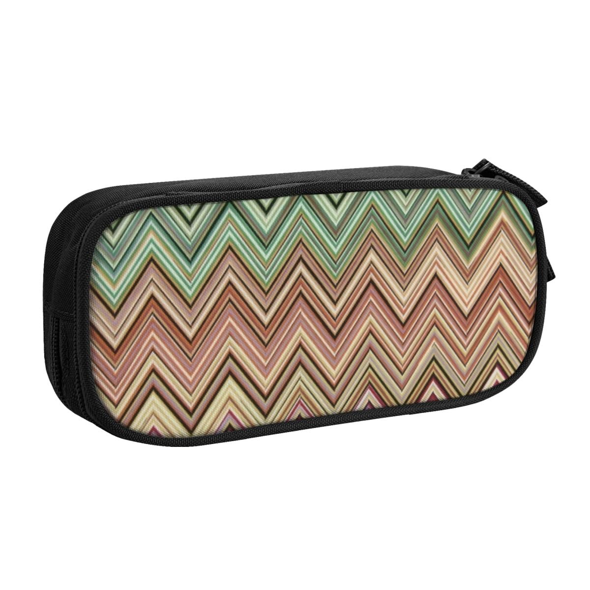 uflage Home Zig Zag Custom Kawaii Pencil Cases s Large Storage Zigzag ...