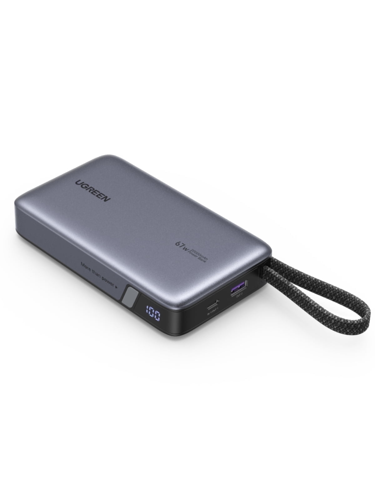 UGREEN 67W 20000mAh Power Bank, Portable Charger with Built-in USB-C ...