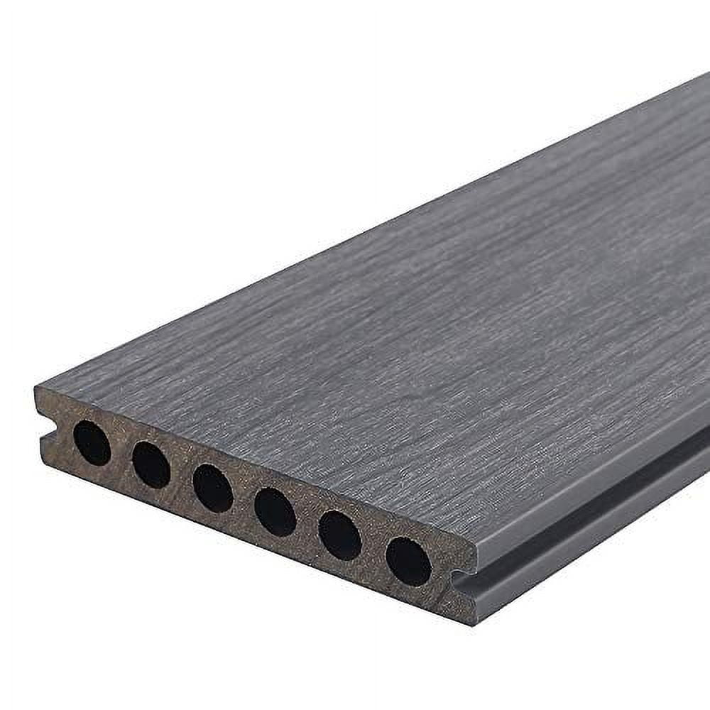 uh02-8-lg composite decking, westminster gray - Walmart.com