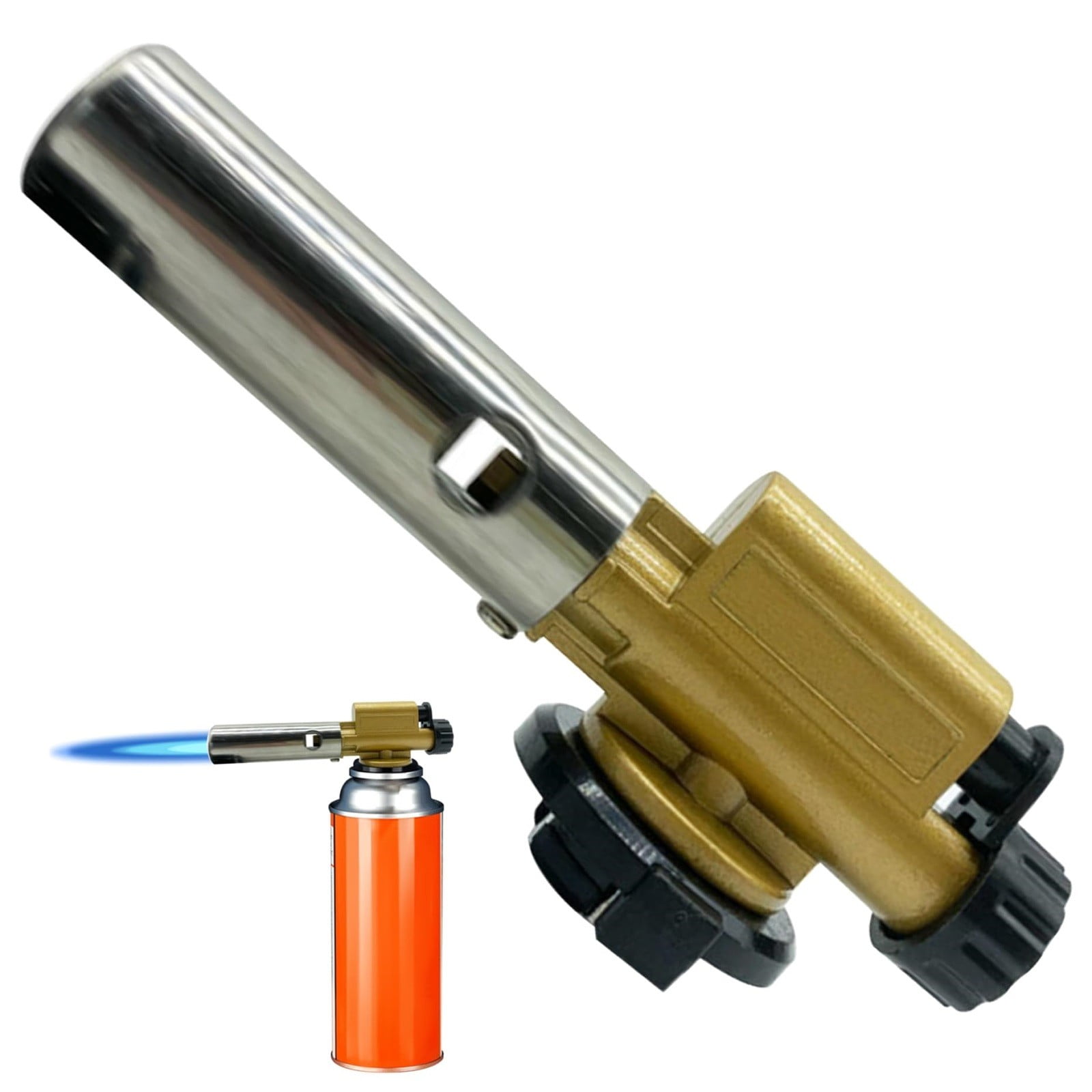 uhnmk torch torch Kitchen torch with Adjustable Flame Chef Blow torch ...