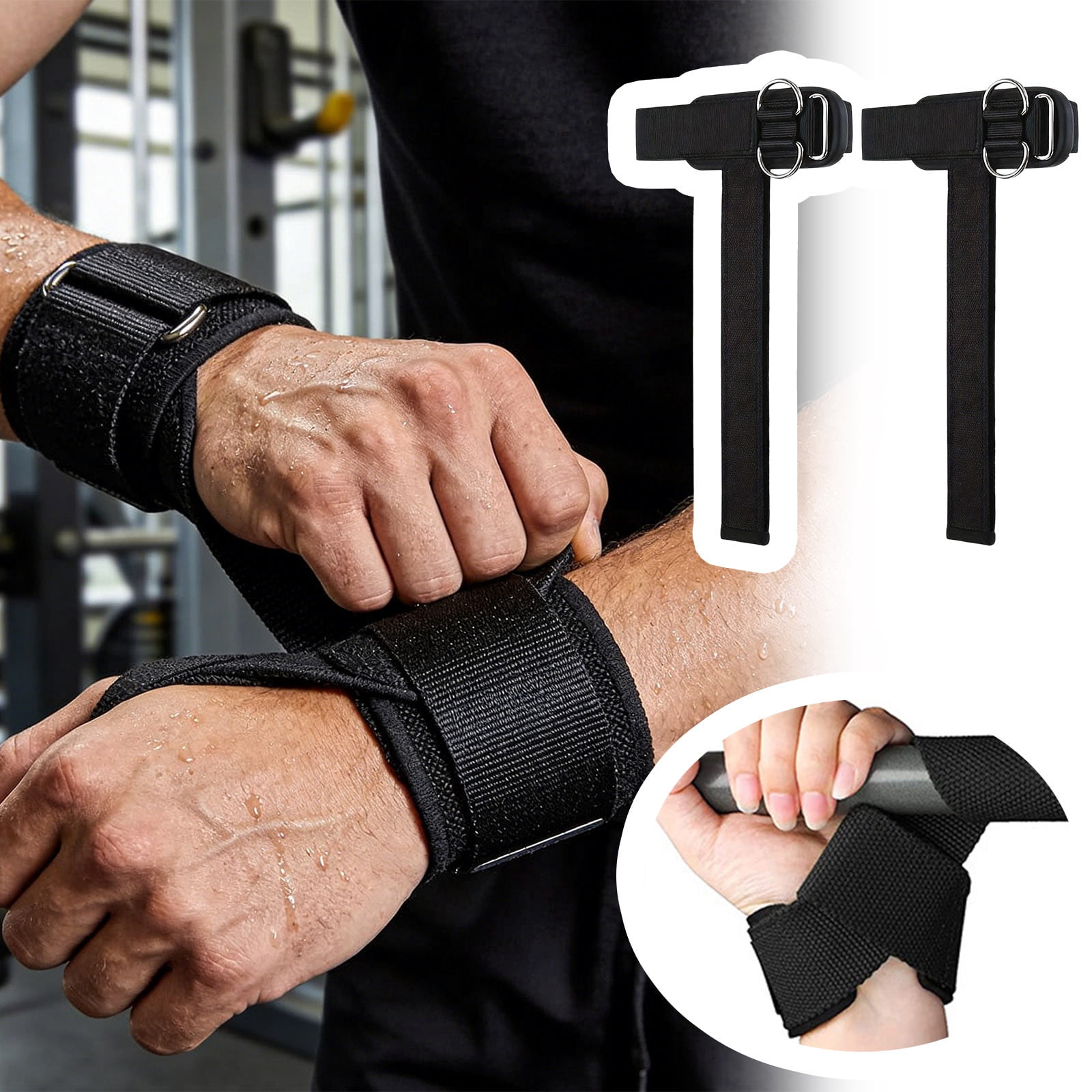 uhnmki Fitness Weightlifting Belt wirh D Ring for Stable Fit and ...