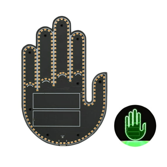 uhnmki Turn Signal Hand Signal Vehicle Functional Warning Light ...