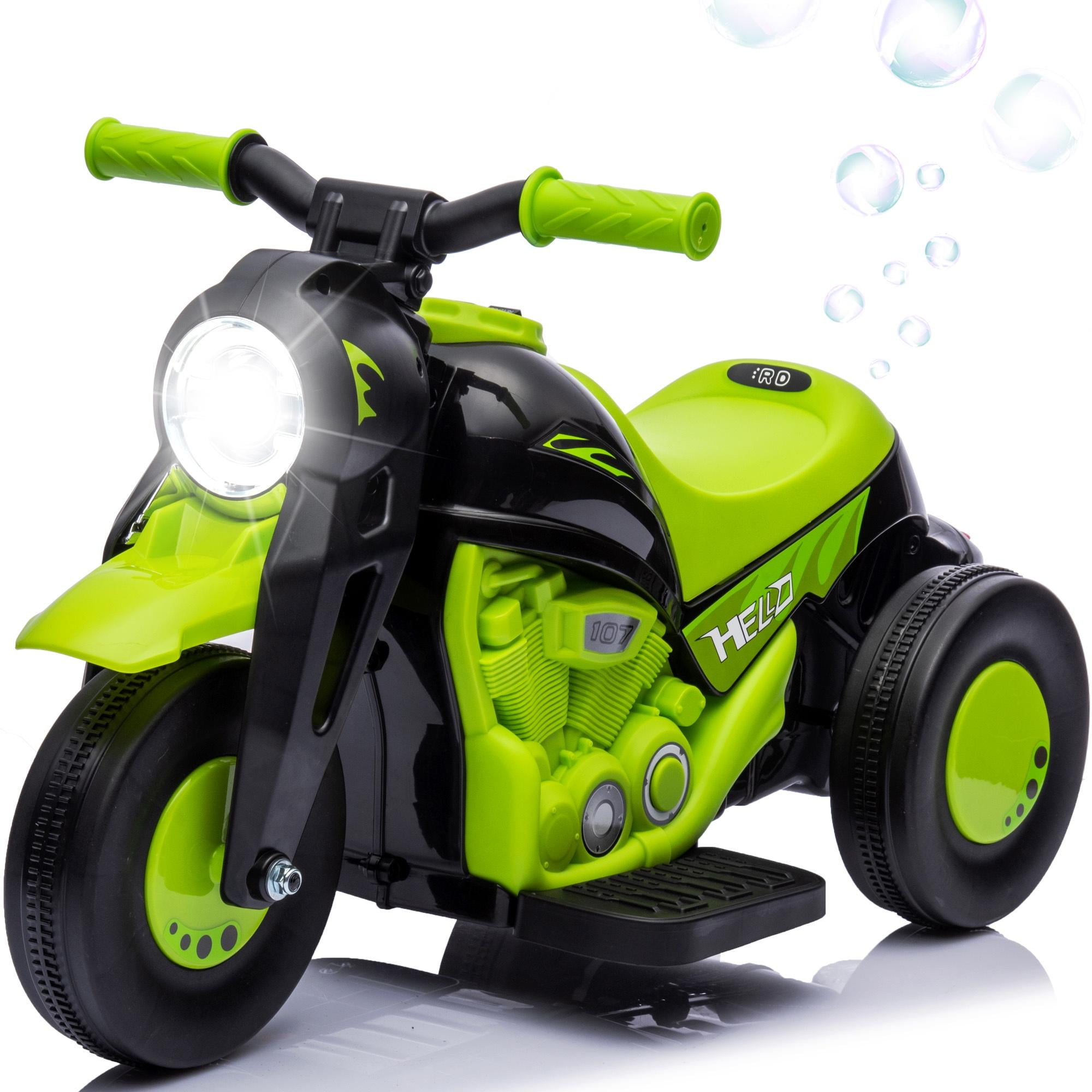 Uhomepro Electric Baby Motorbike, 6 Volt Powered Ride On Toy with ...