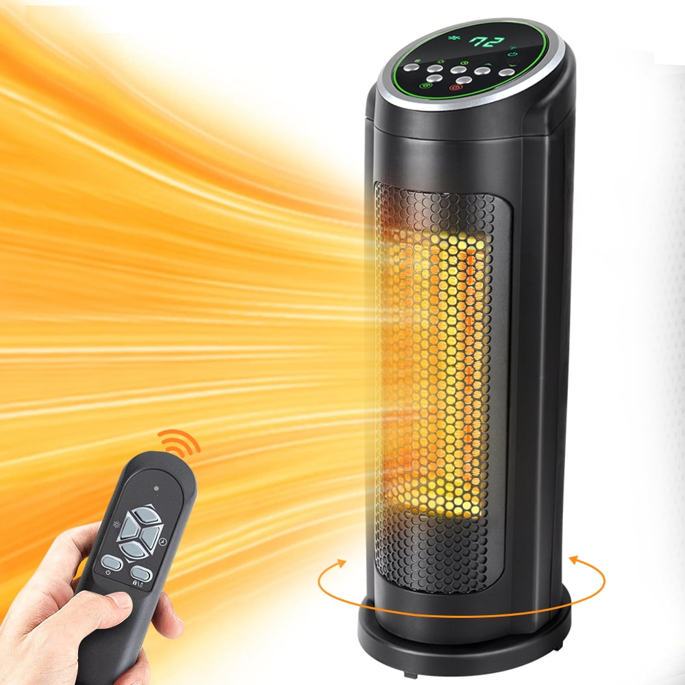 uhomepro PTC Ceramic Electric Heater, Portable Space Heater 1000W 1500W ...