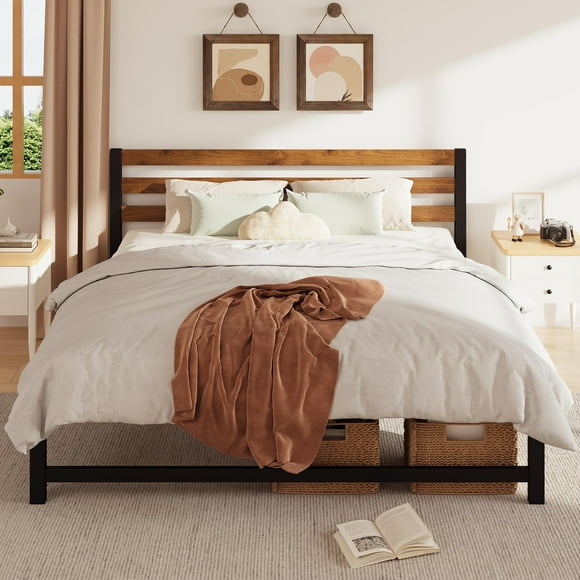 Brown Bed Frame
