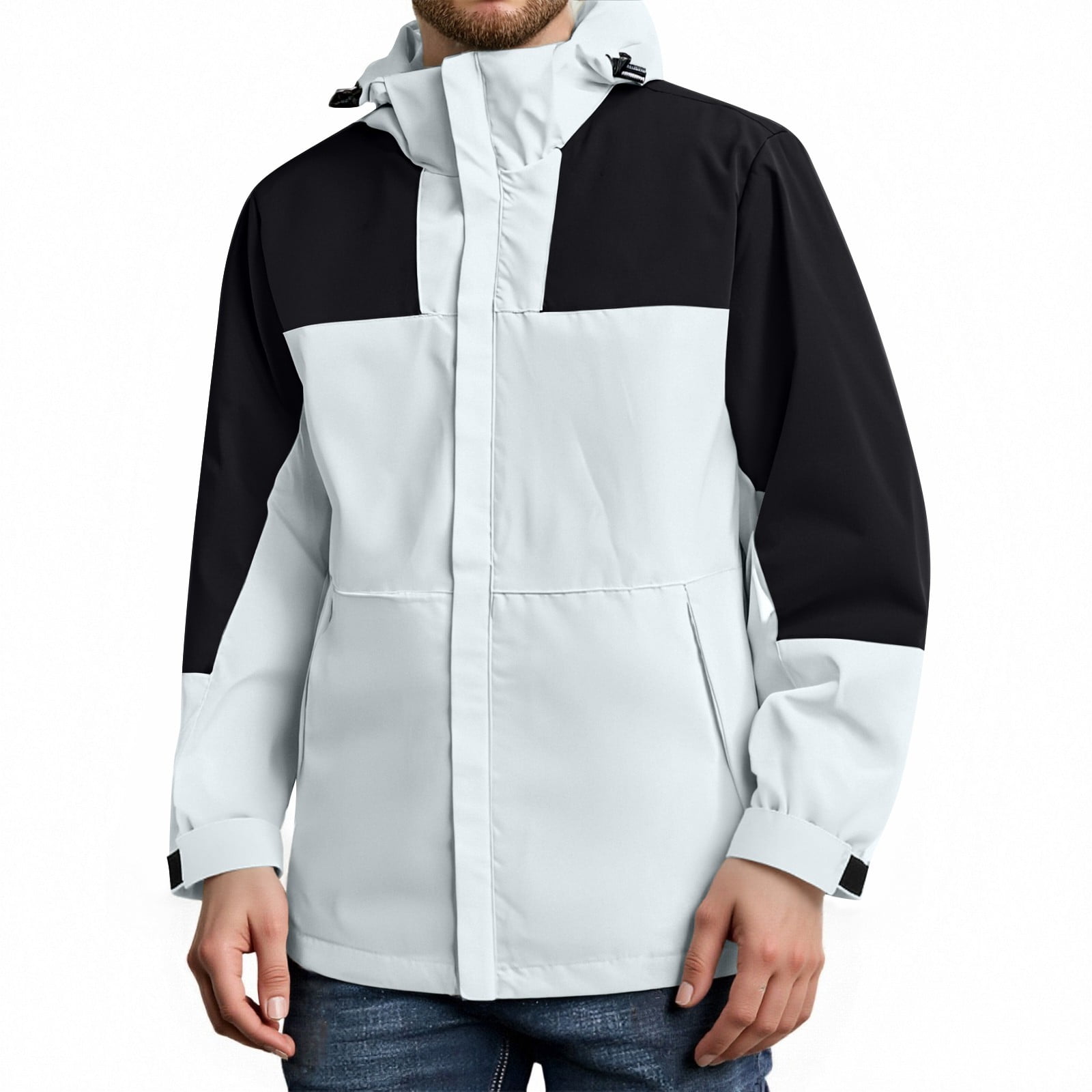 uikmnh Jackets for Men,Men'S Casual Jackets Stylish Color Blocked ...