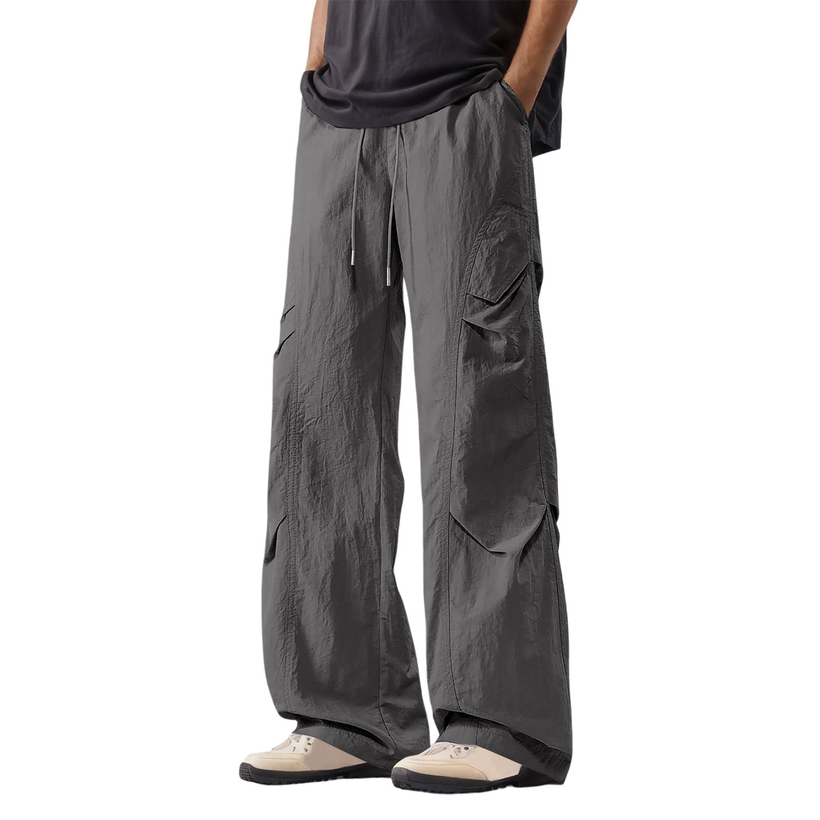 uikmnh Mens Sweatpants Men's Cargo Pants Straight Leg Casual Loose Fit ...