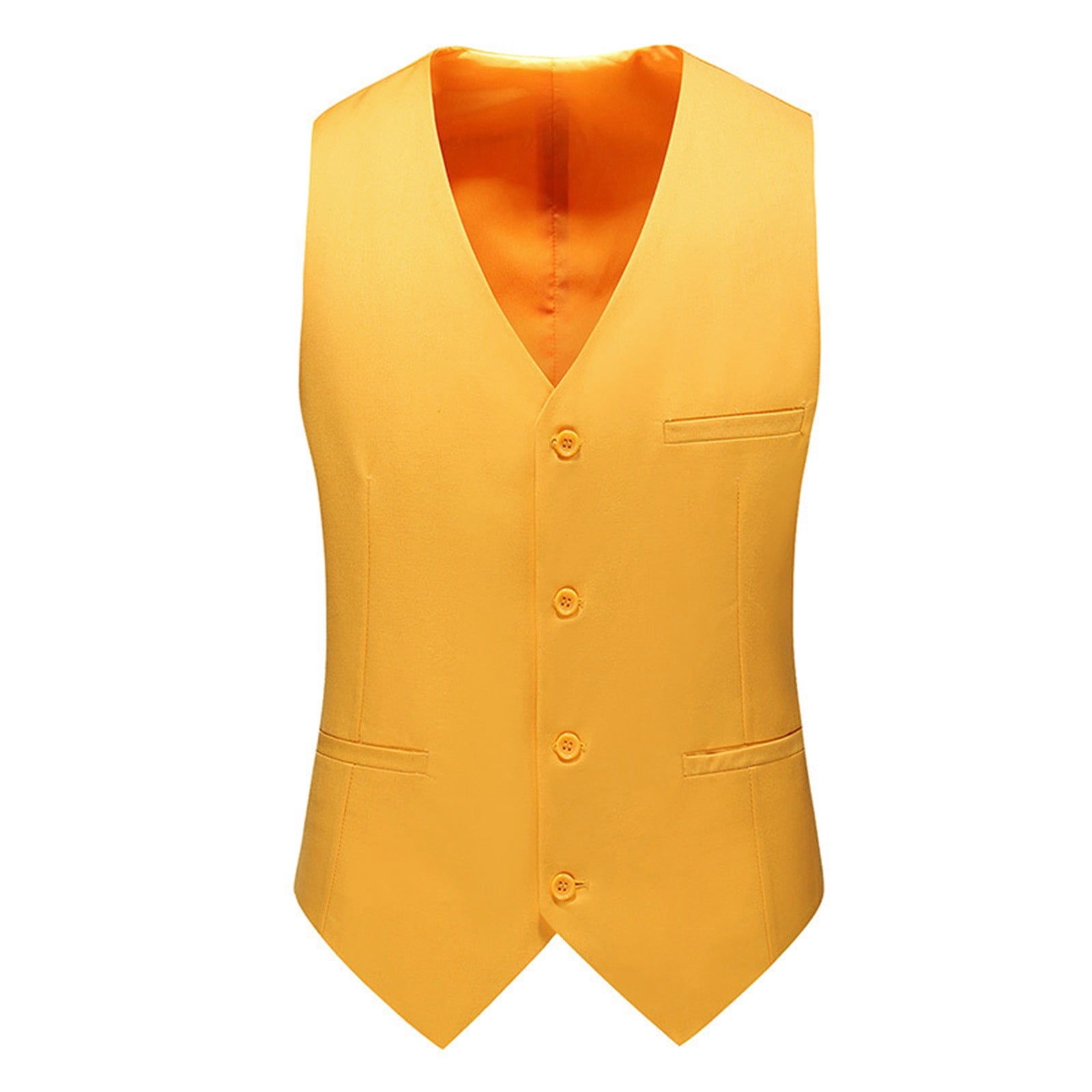 uikmnh Vests for Men Elegant British Style Men's formal Dress Vest for ...