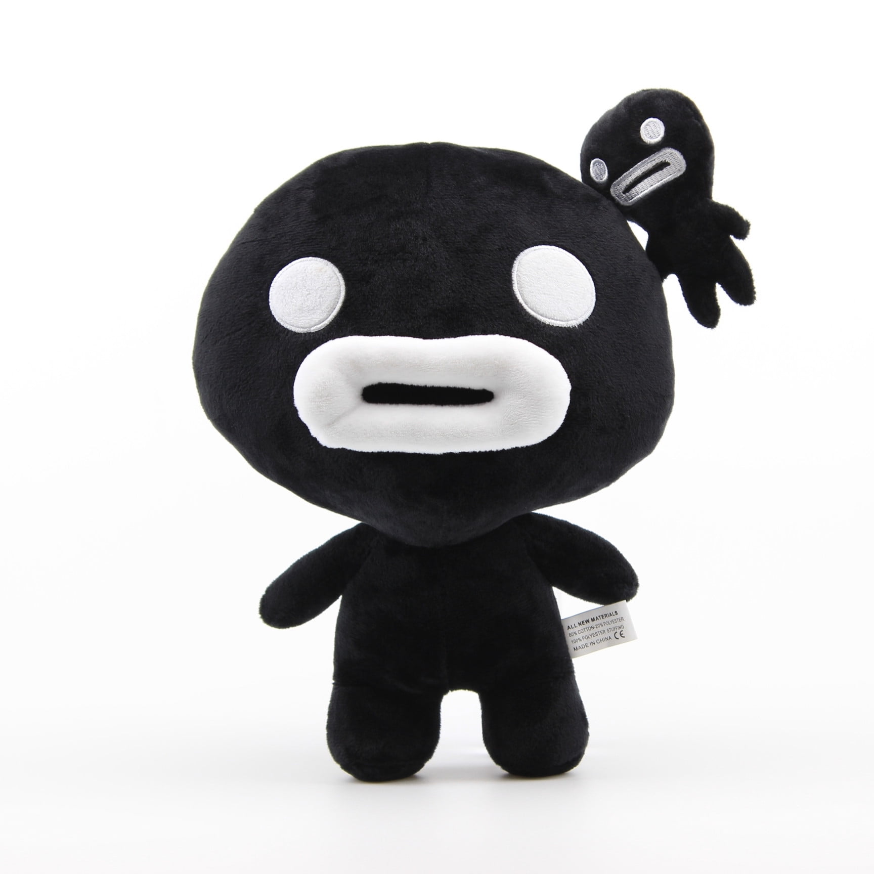 uiuoutoy Black Isaac Steven Game Plush Toy Cartoon Cool Stuffed Toys ...