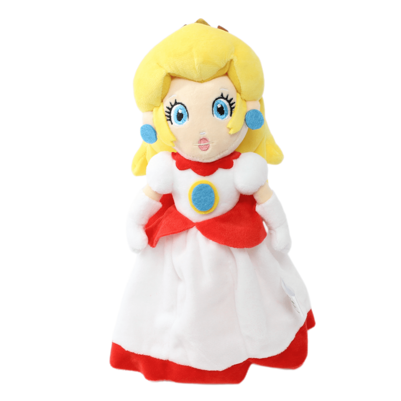 uiuoutoy Mario Fire Princess Peach Plush Toy Soft Stuffed Doll 10 ...