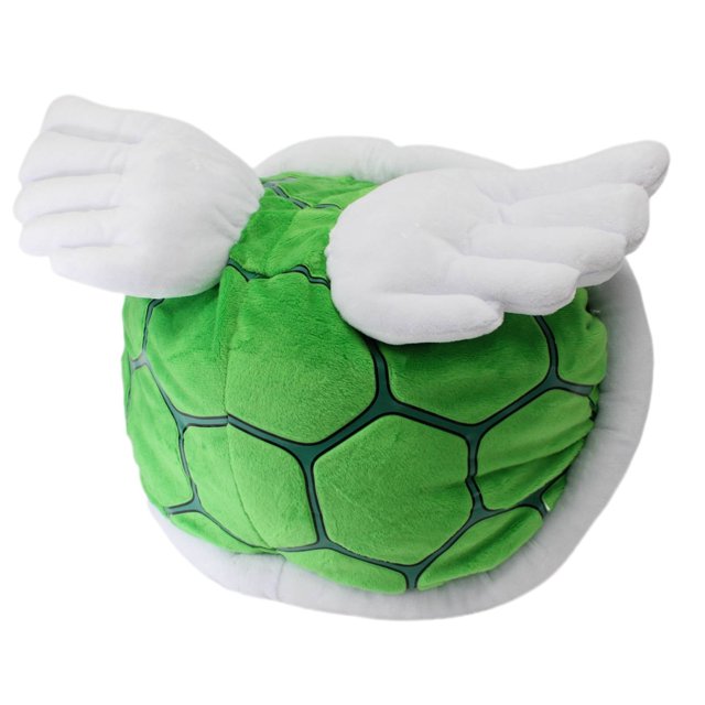 uiuoutoy Green Koopa Troopa Wind Plush Backpack Turtle Shell Bag ...