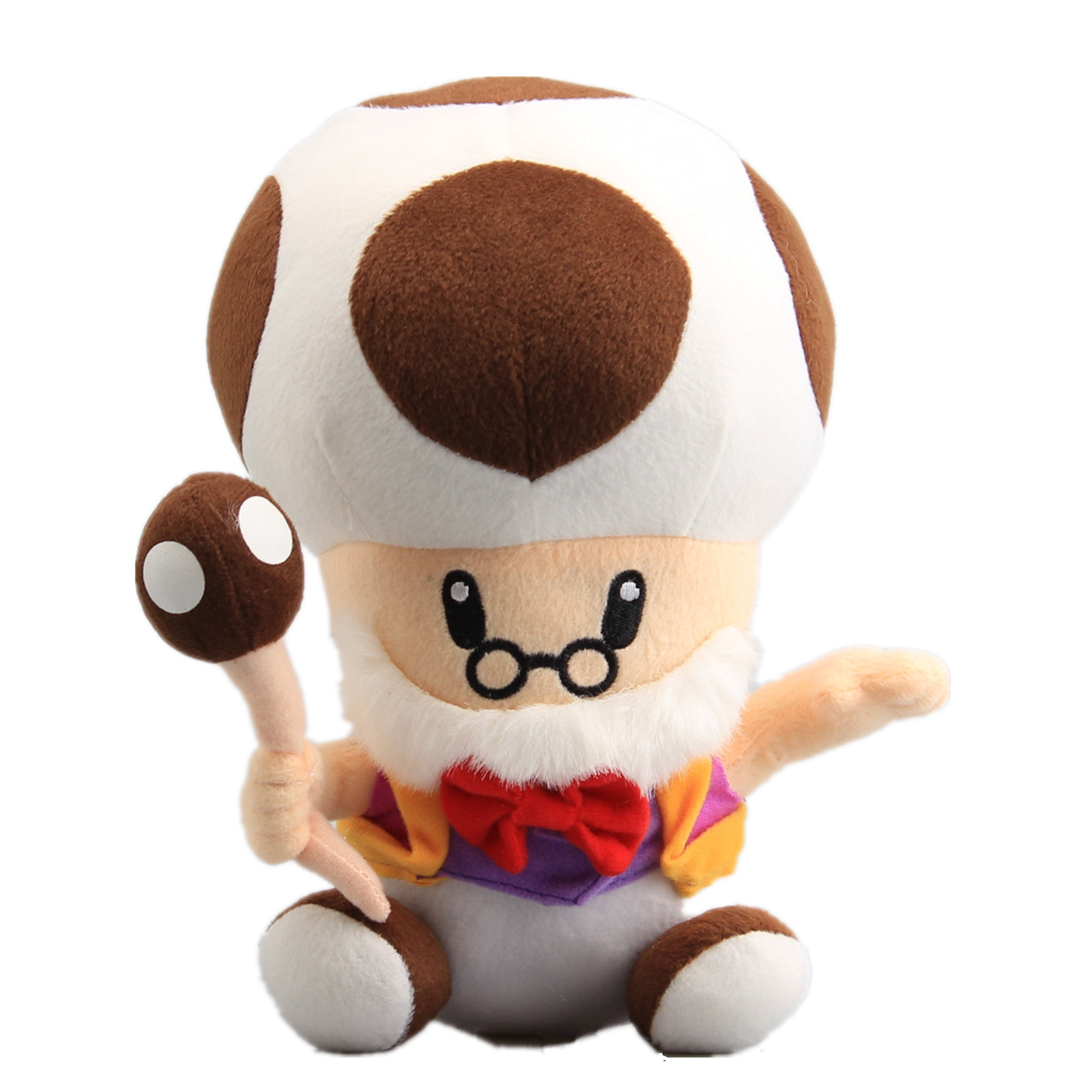 uiuoutoy Super Mario Toadsworth Plushie, Peach's Steward, 10'' Soft Toy ...