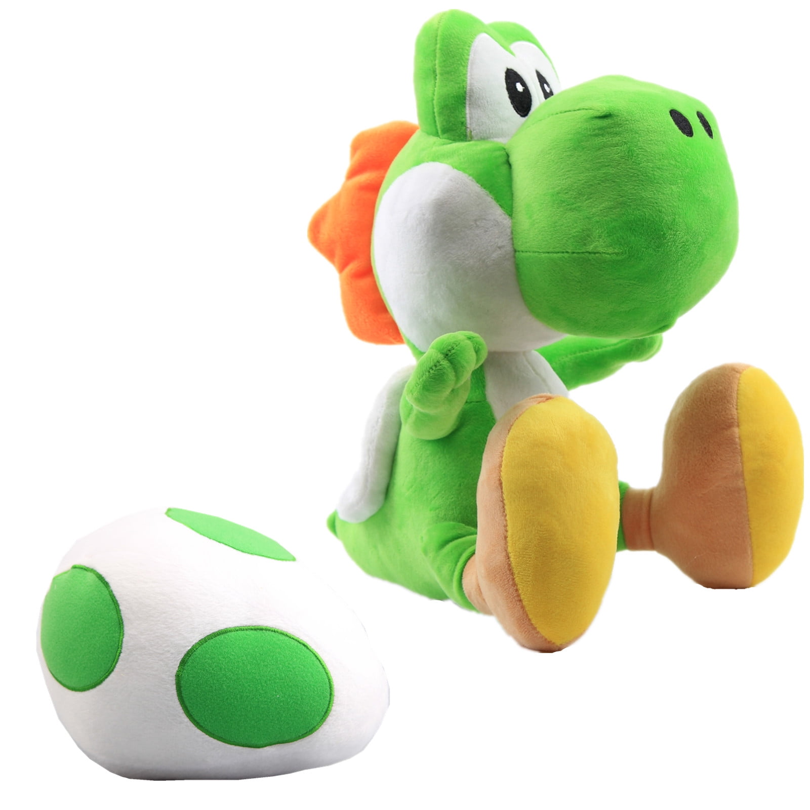 uiuoutoy Super Mario 12" Green Yoshi & 8'' Yoshi Egg Stuffed Plush Toy ...