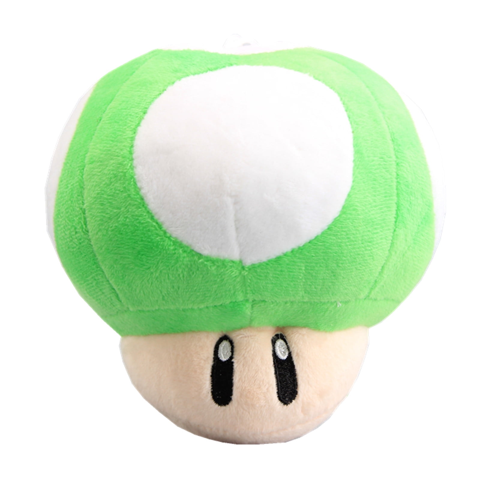 uiuoutoy Green 1-Up Mushroom Plush, Super Bros Toy, Fluffy Cuddly Gift ...