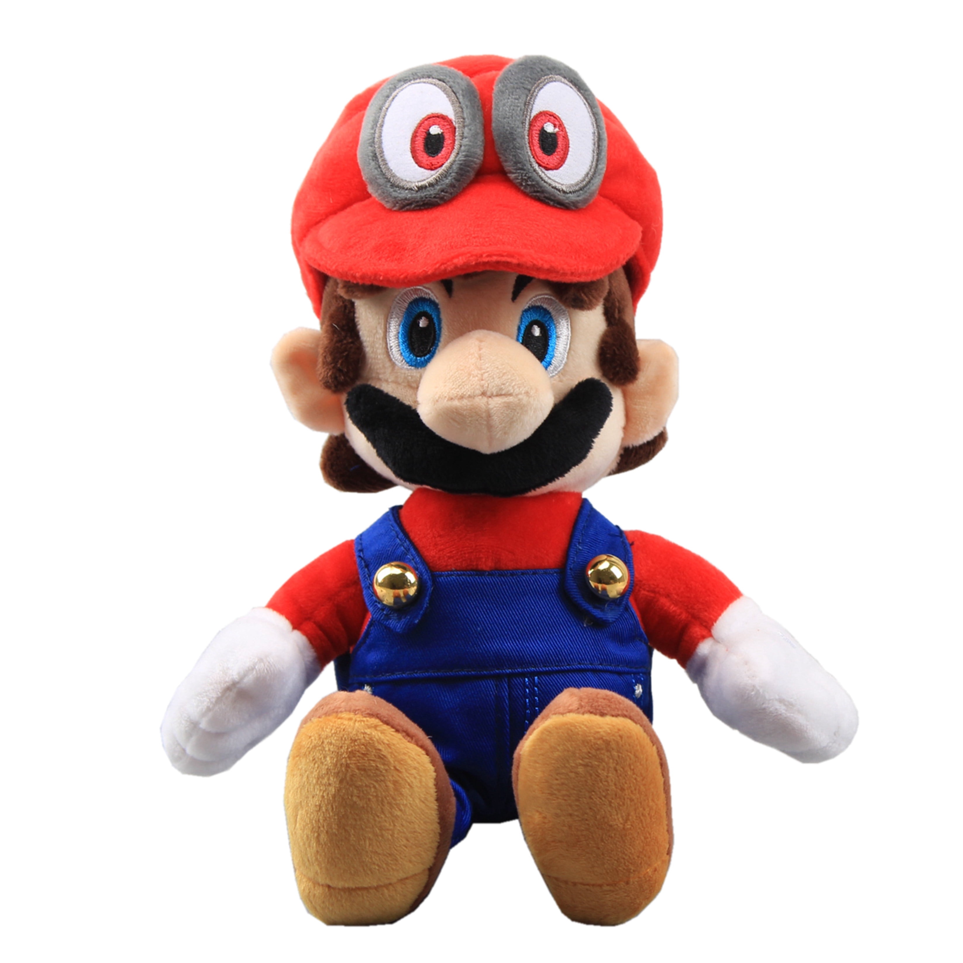 uiuoutoy Super Mario Odyssey Plush Toy, Mario with Red Cappy Hat, 12 ...