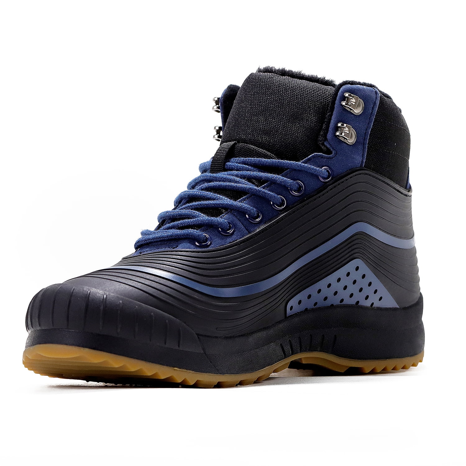 ulogu Women Men's Snow Boots, Waterproof Snow Shoes,Frosty Warm Outdoor ...