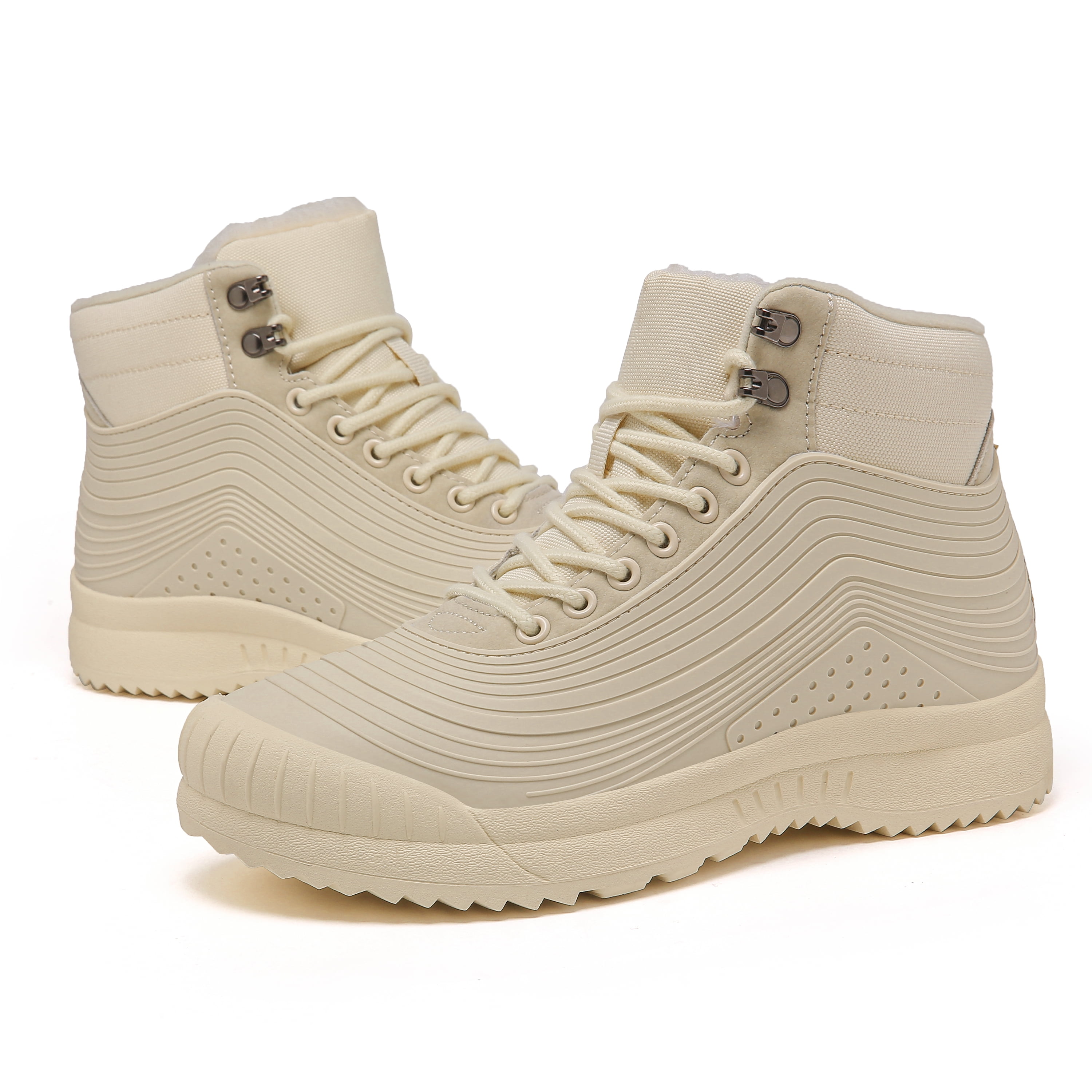 ulogu Women Men's Snow Boots, Waterproof Snow Shoes,Frosty Warm Outdoor ...