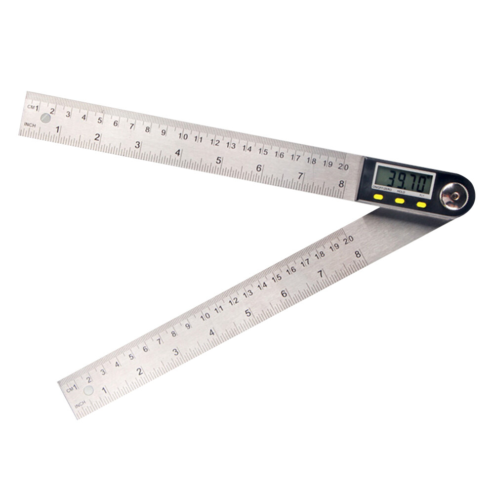 ultifunctional Digital LCD Display Angle Ruler 360° Stainless Steel ...