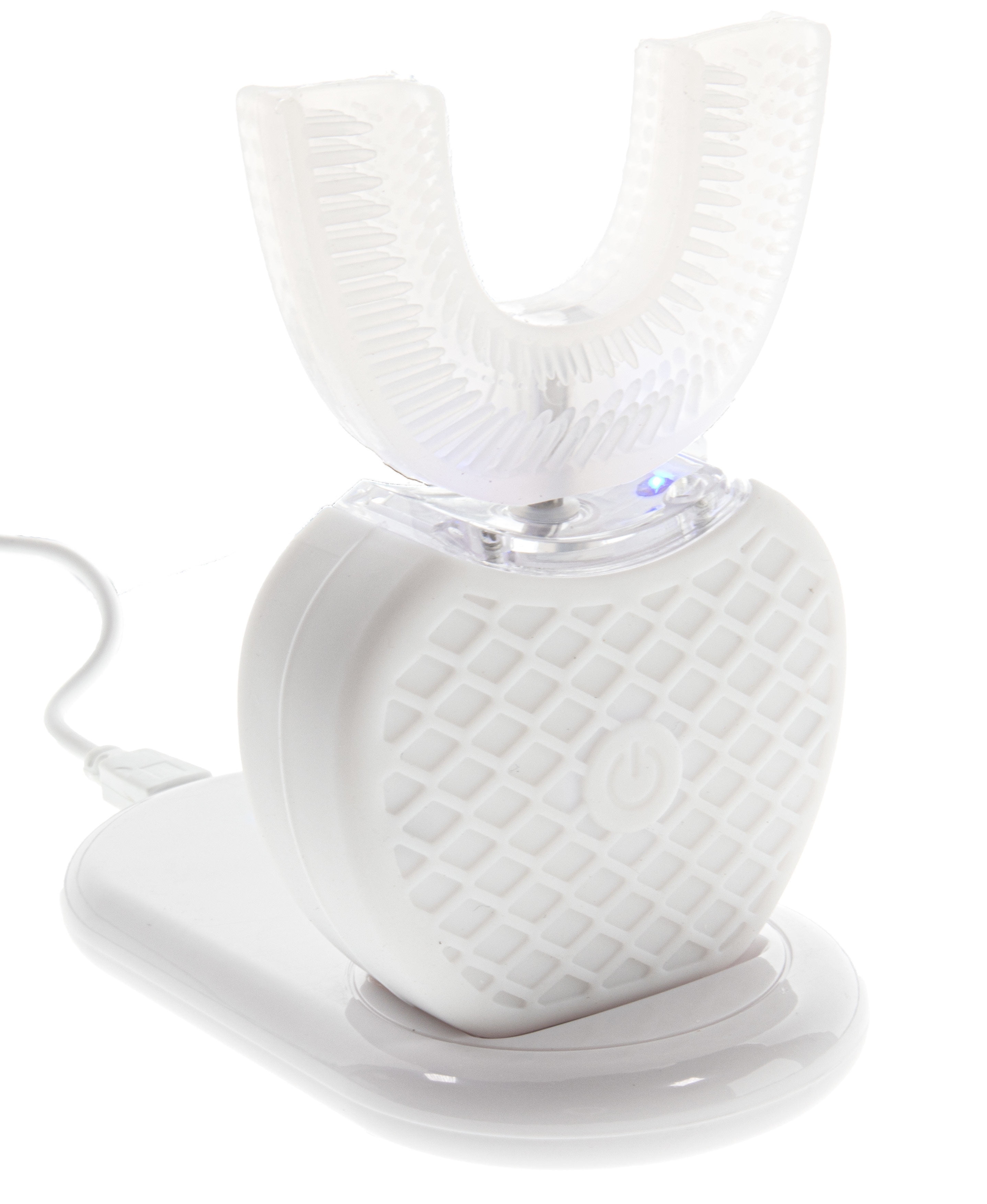 Ultrasonic 360 Degree Electric Toothbrush, Sonic Plaque Remover, USB ...