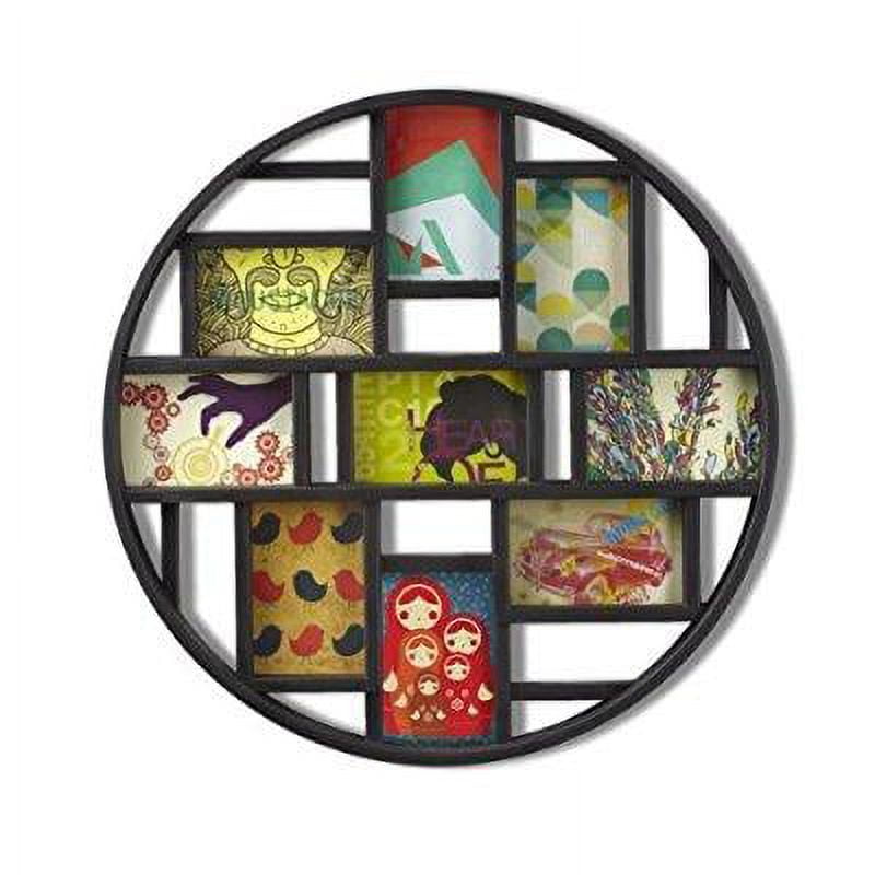 umbra luna 9-opening collage wall frame, black - Walmart.com