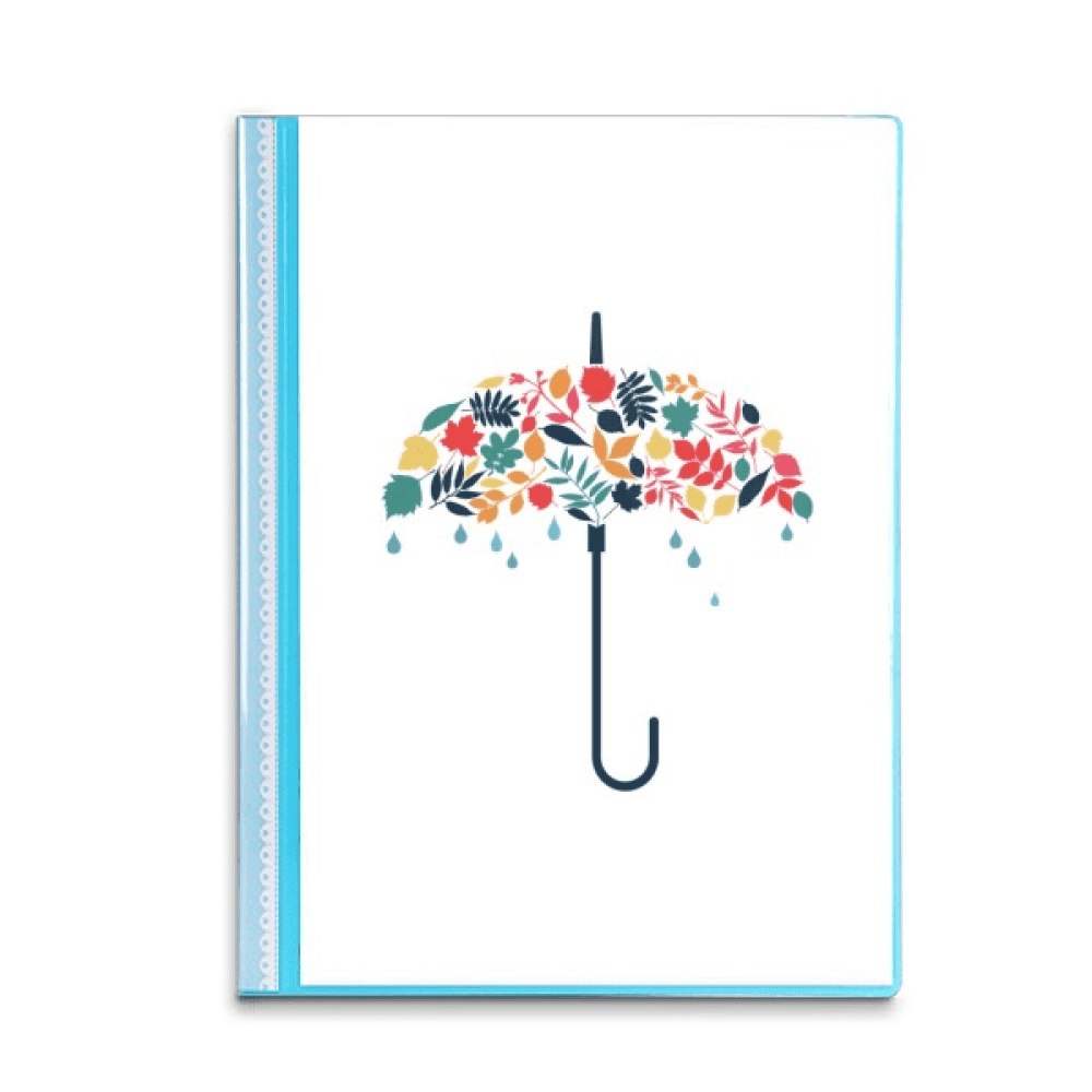 umbrella drip rain weather Book Sheet Protectors Portfolio Binder ...