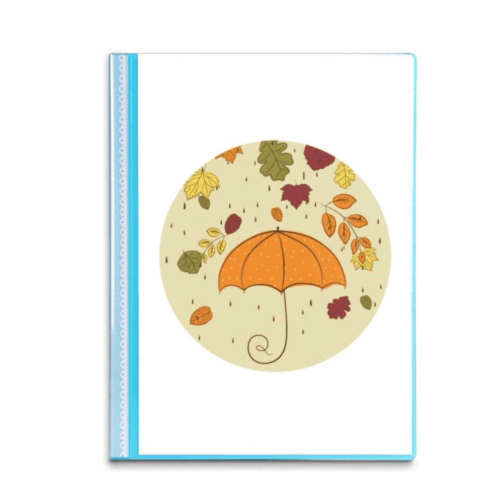 umbrella rain weather drip Book Sheet Protectors Portfolio Binder ...