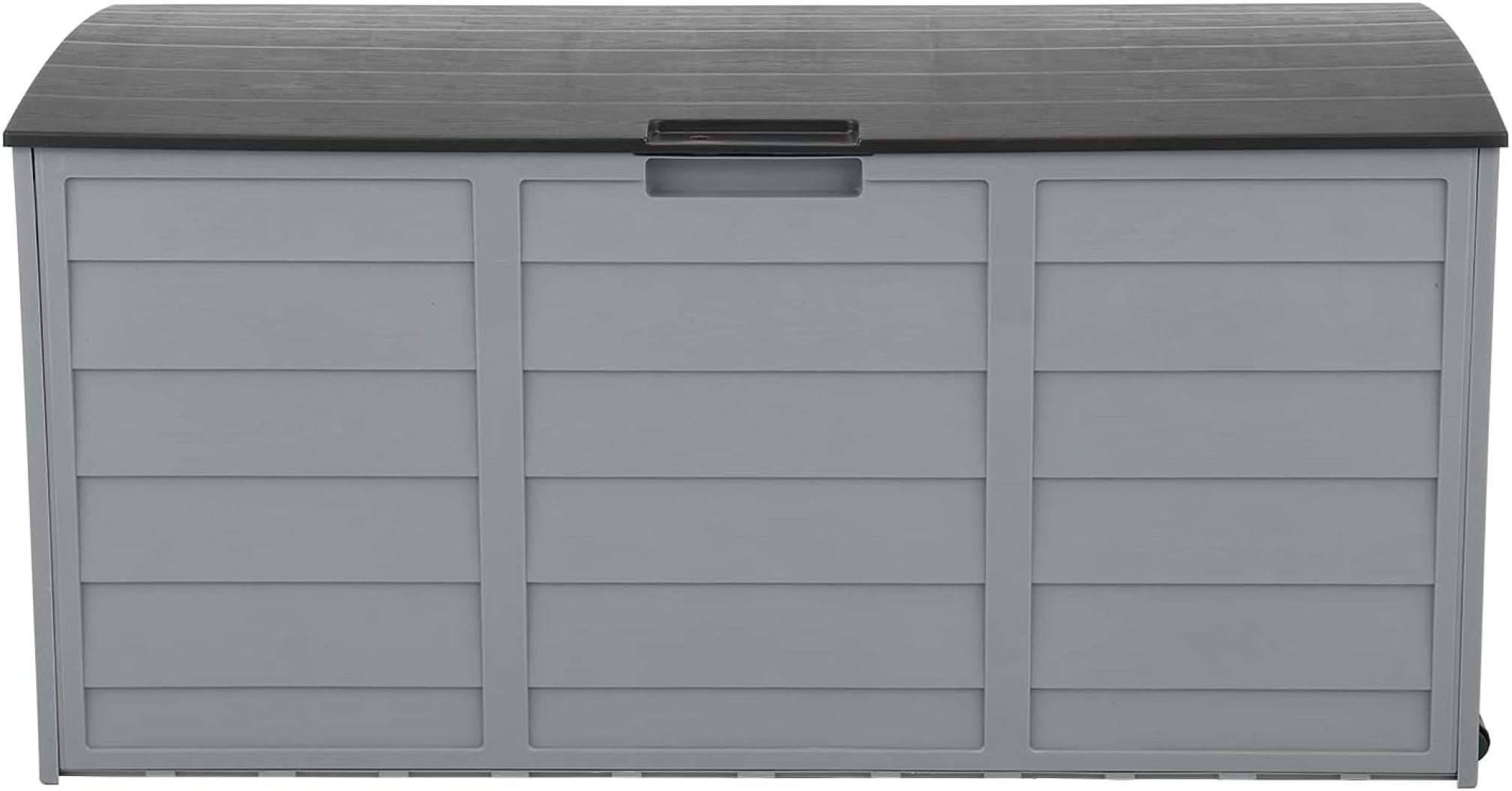 unbrand 75 Gallon Outdoor Storage Box, Lockable Plastic Storage ...