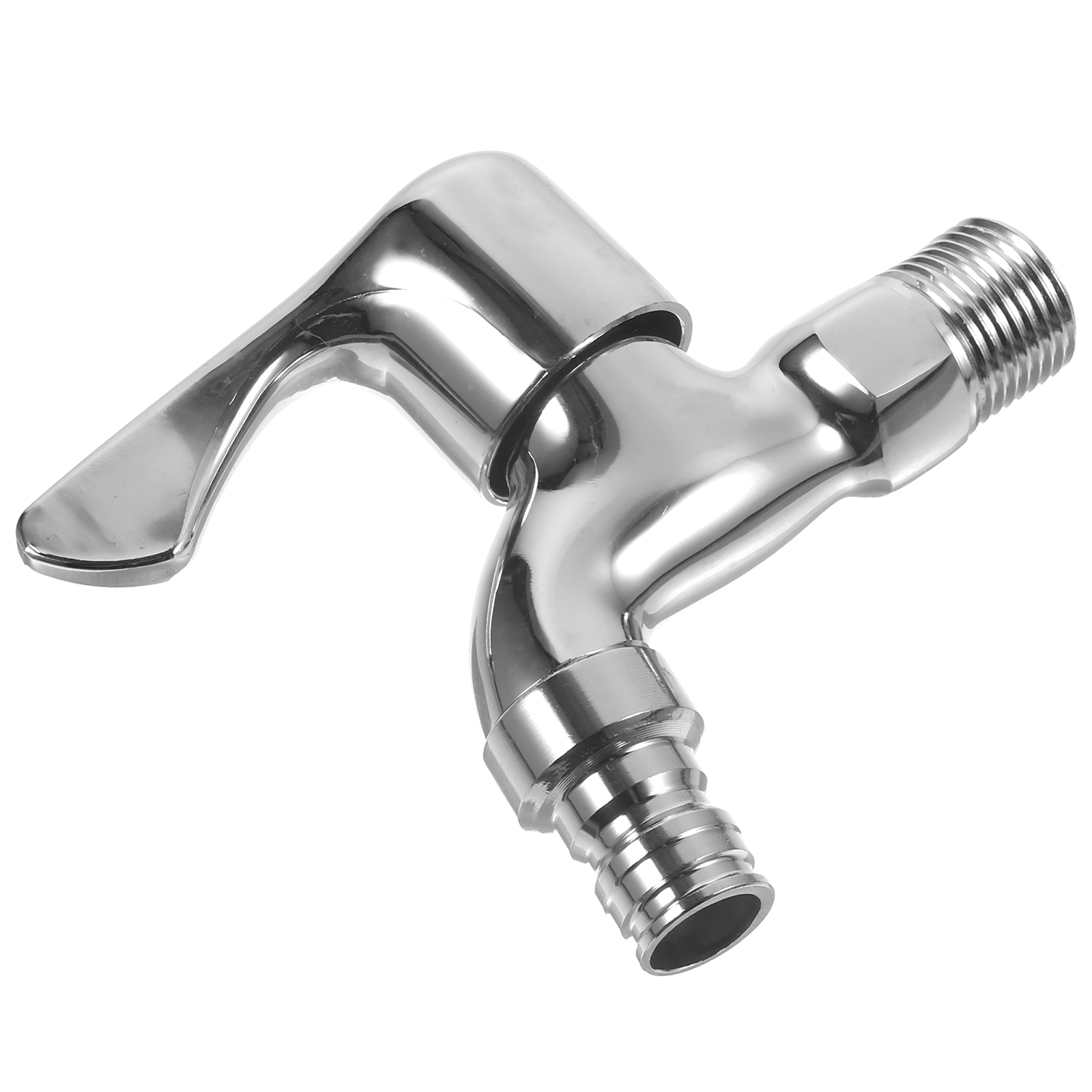 TINKSKY 1/2 inch Thickened Copper Cold Water Faucet for Wash Basin and ...