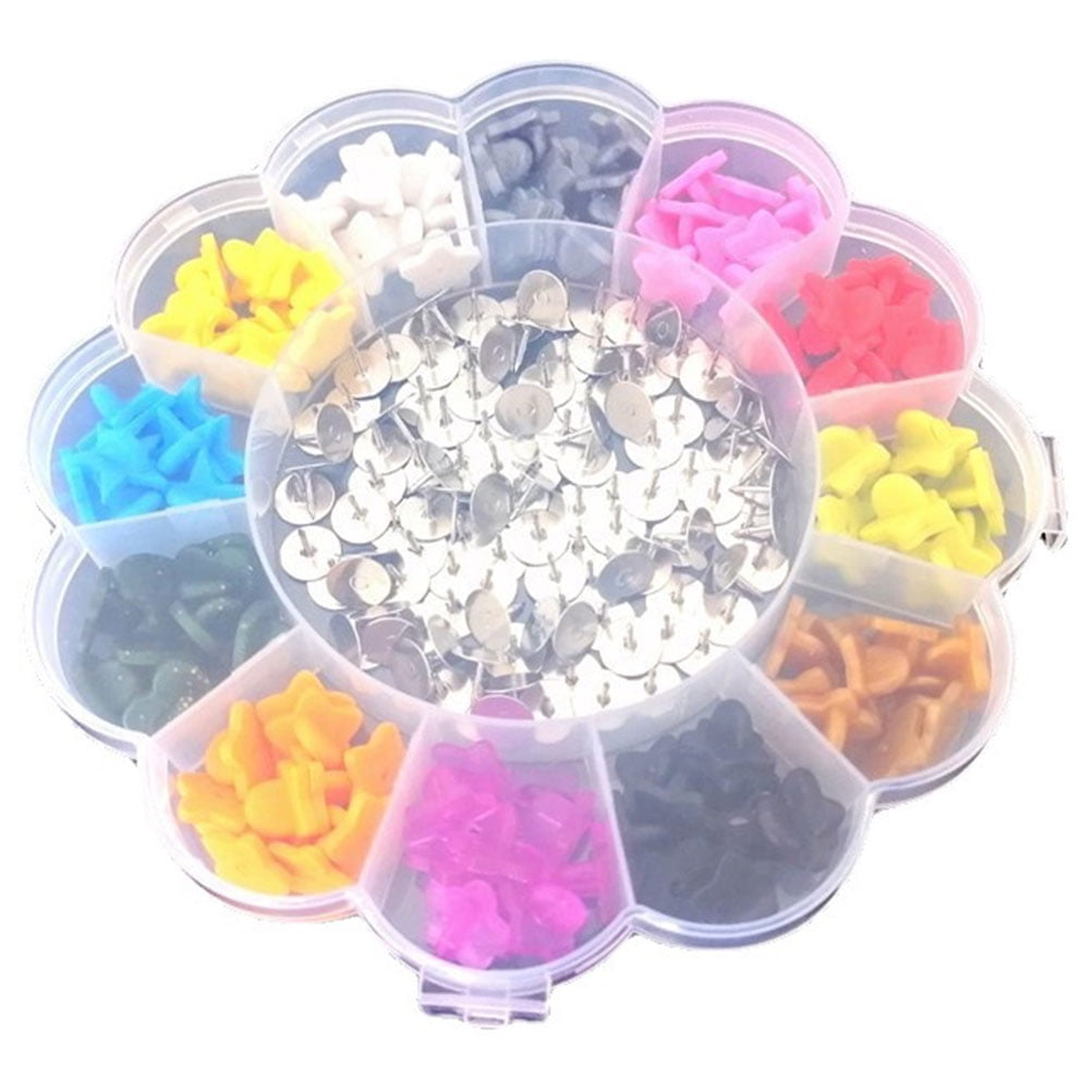 unbranded 1 Box Replacement Flat Pin Keepers Safety Pin Backs Locking ...