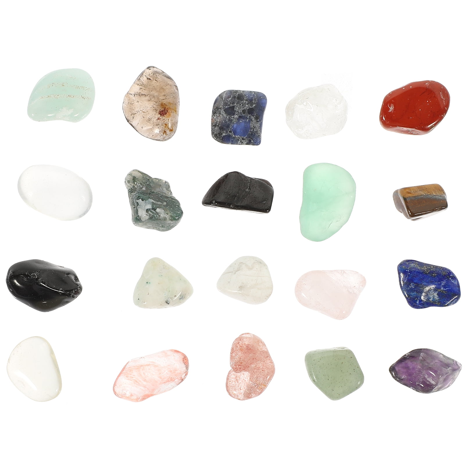 unbranded 1 Box of Multi-functional Natural Stone Sample Irregular ...