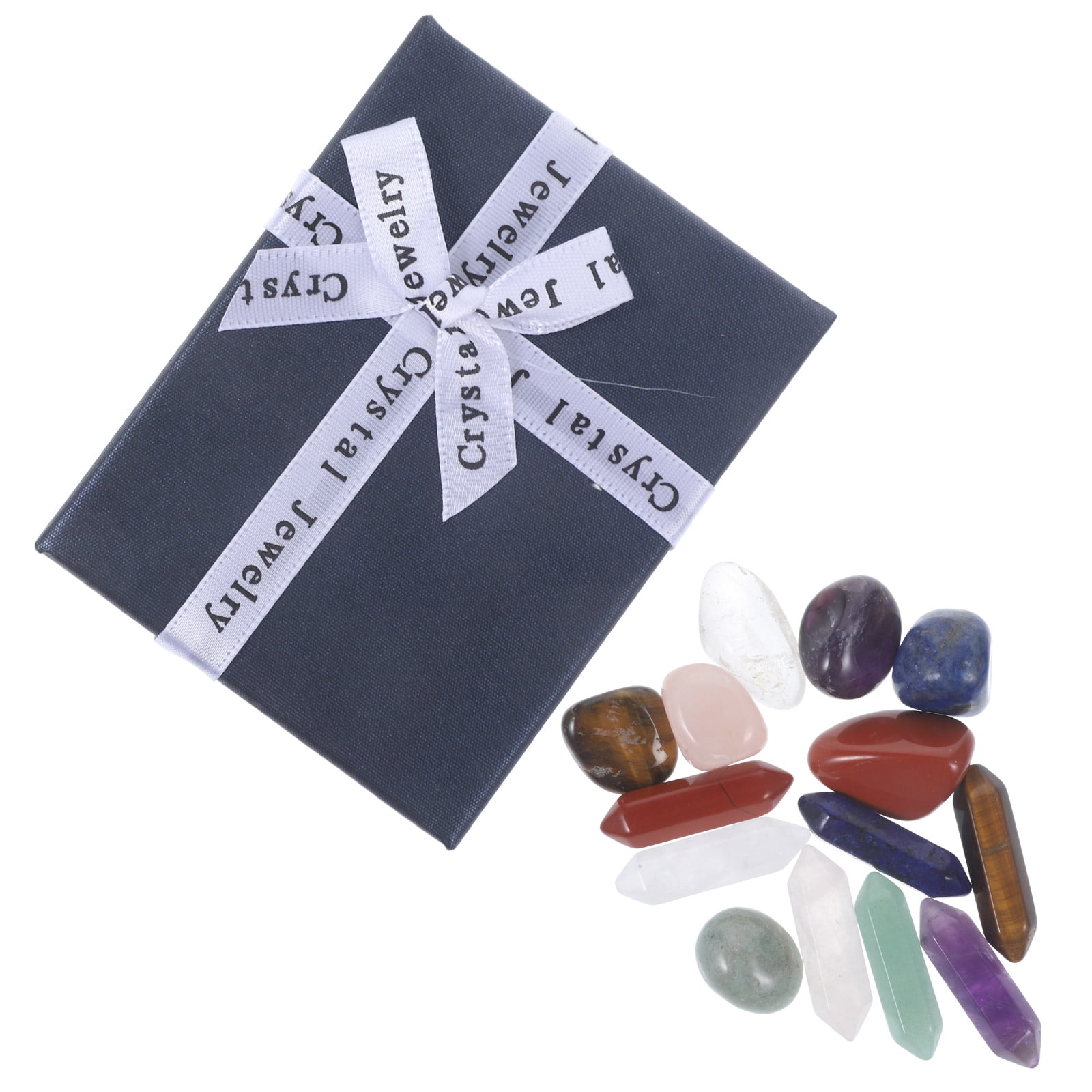 unbranded 1 Box of Natural Mineral Stones Decorations Crystal Stones ...