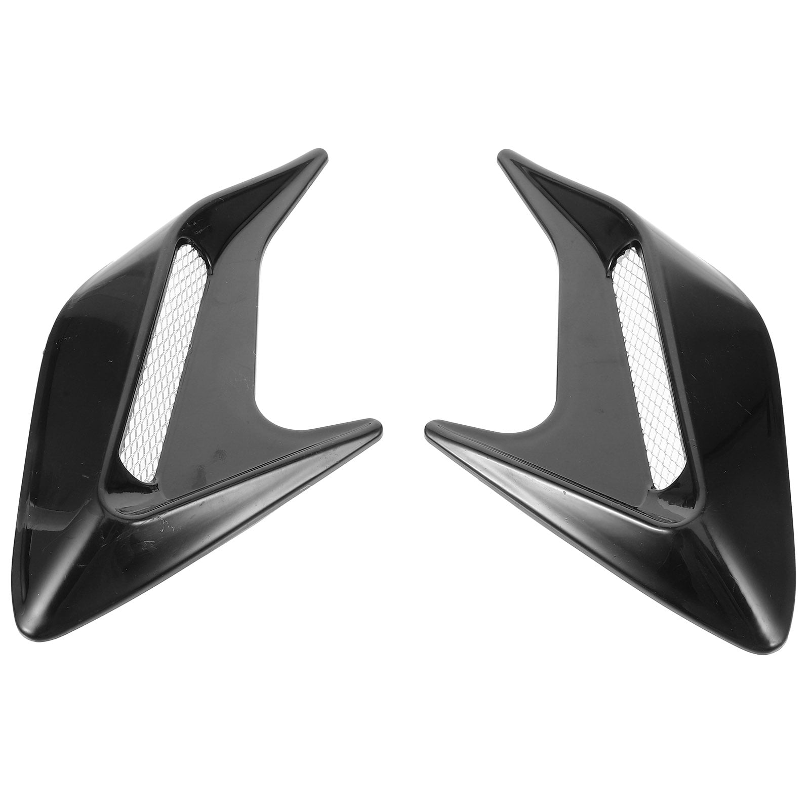 unbranded 1 Pair Car Hood Air Vents Stickers Car Hood Vent Decals ...