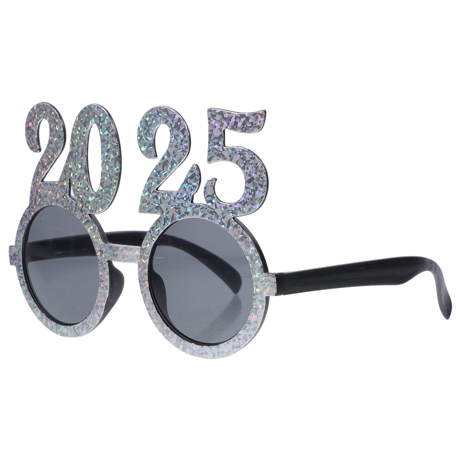 unbranded 1 Pair of 2025 New Year Theme Glasses Funny Festival Eyewear ...