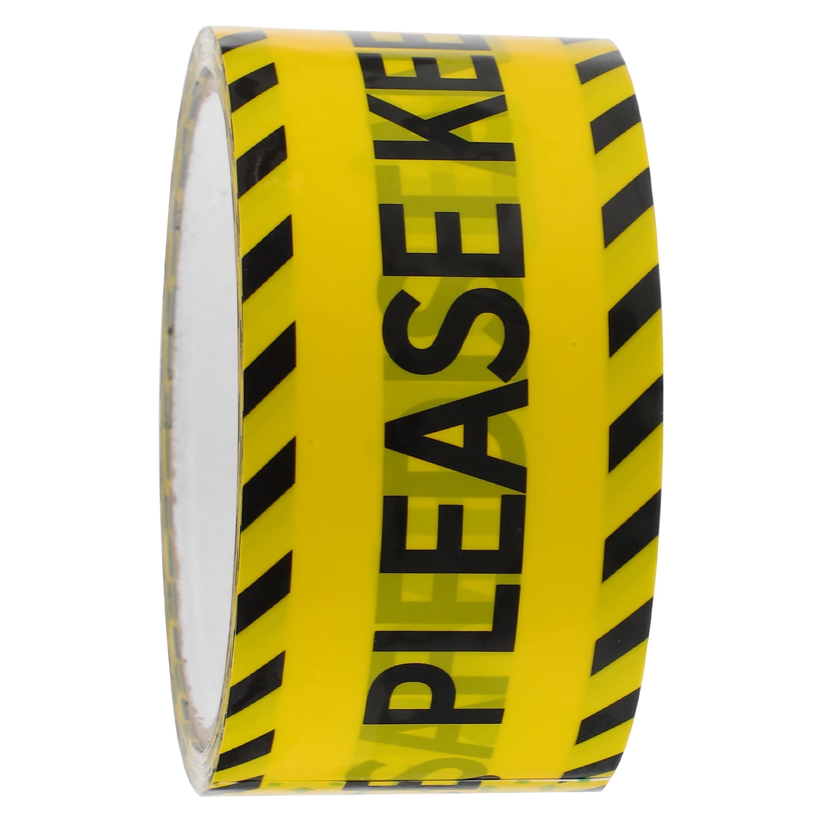 unbranded 1 Roll Warning Sticker Sign Keep Safe Distance Tape Sticker ...