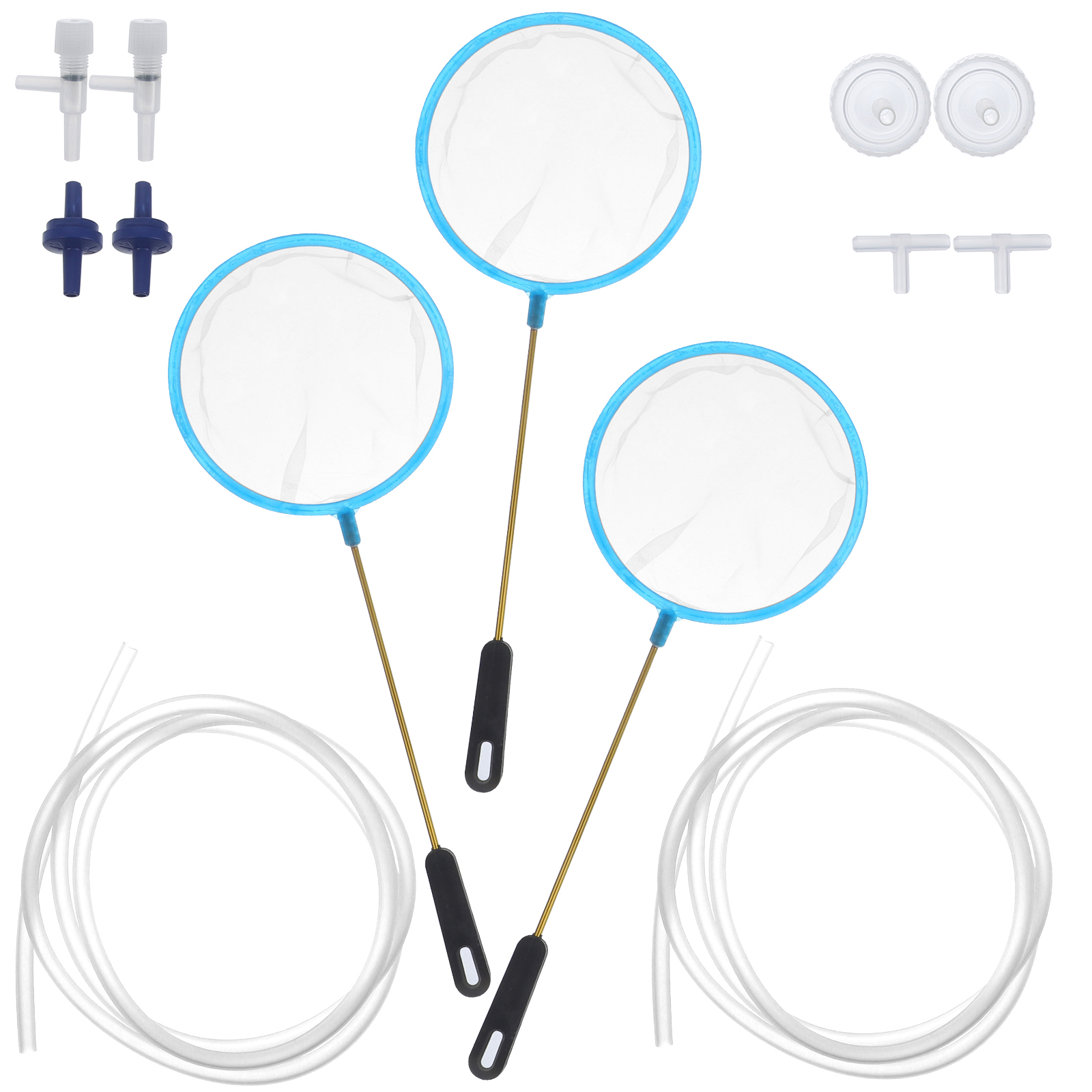 unbranded 1 Set/13 Pcs Portable Fish Landing Net Sieve For Hatchery ...