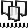 Coin Display Case 3D Floating Coin Frames - 2 Pack 7x7 Inch Display ...