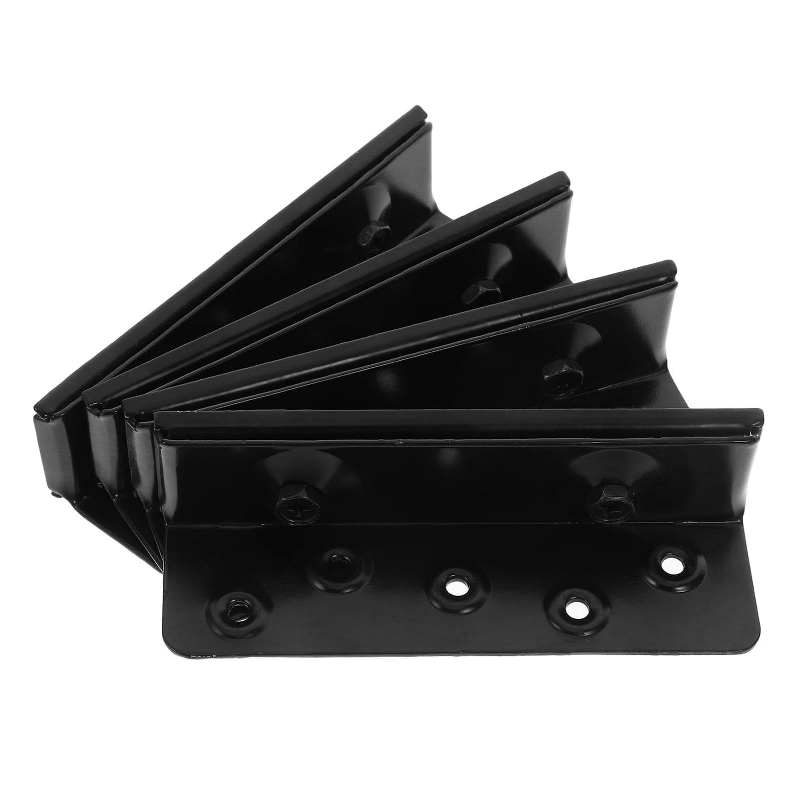 unbranded 1 Set Bed Rail Brackets Heavy Duty Bed Rail Fittings Wooden ...