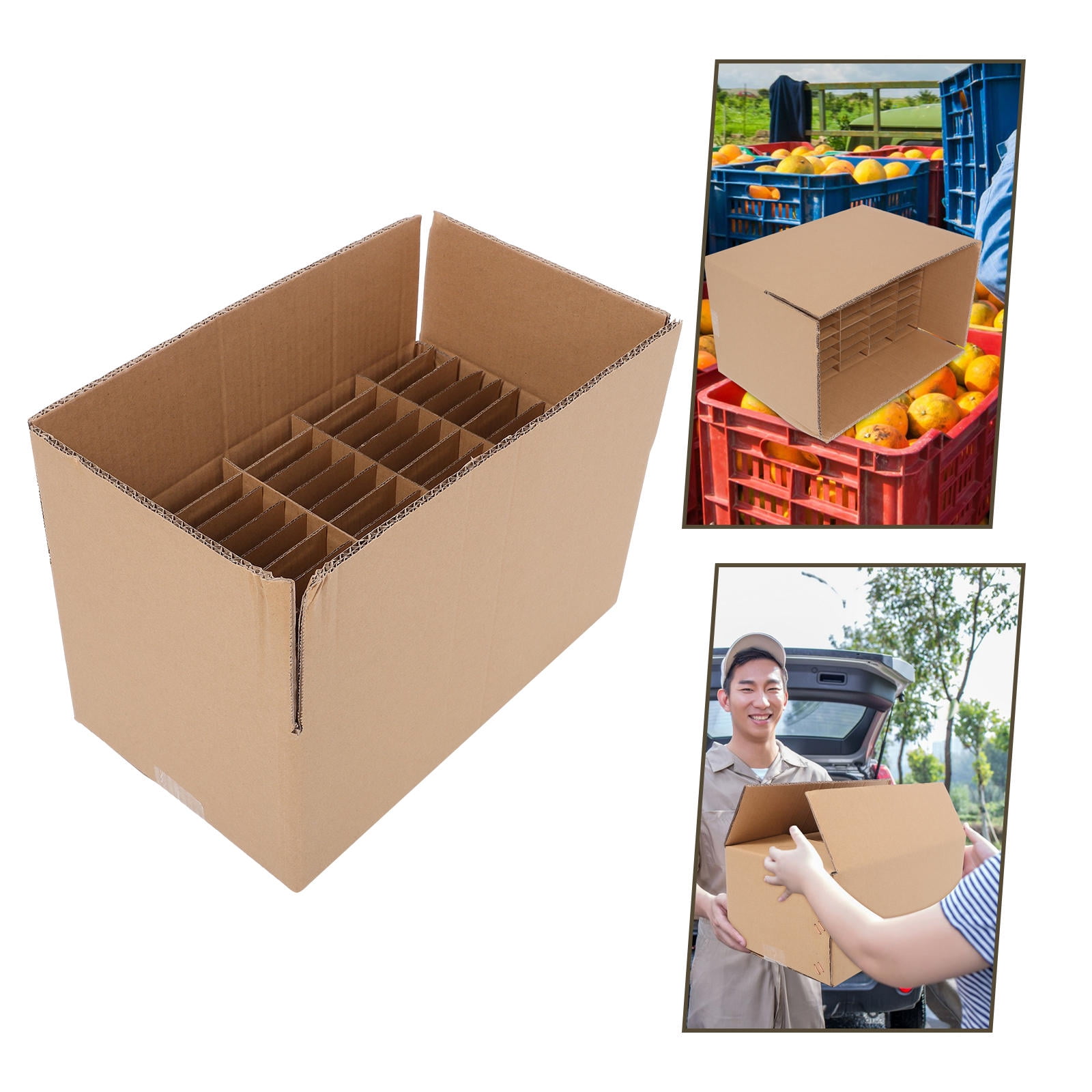 unbranded 1 Set Cardboard Moving Box Dividers Prevent Damage for ...