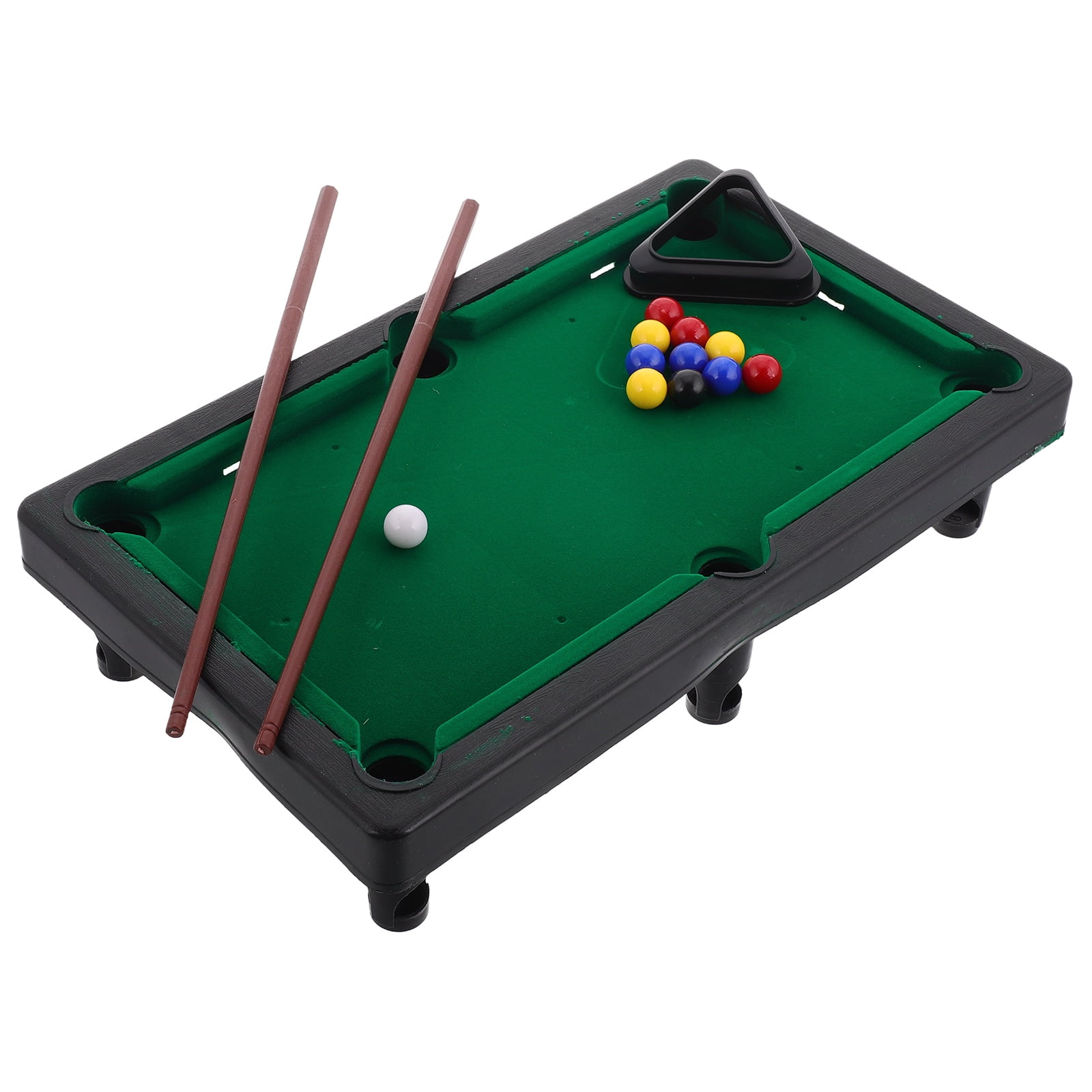 unbranded 1 Set Children Mini Pool Table Portable Billiards Table for ...