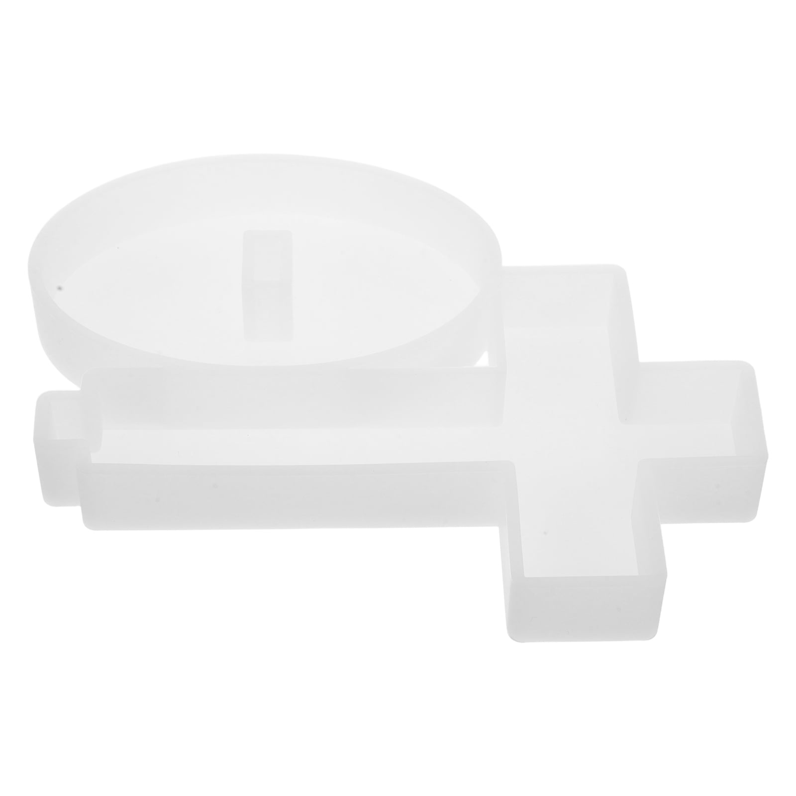 unbranded 1 Set Cross Plaster Mold Large Cross Base Mould Diy Retro ...