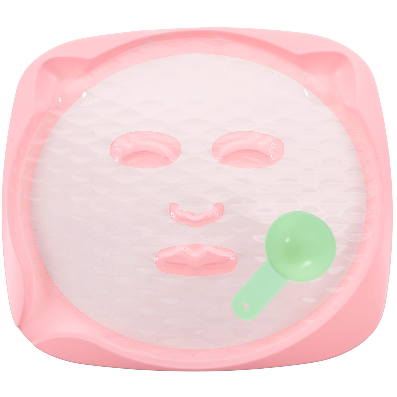 unbranded 1 Set DIY Face Mud Mask Makers Mask Mold Mask Tray Reusable ...