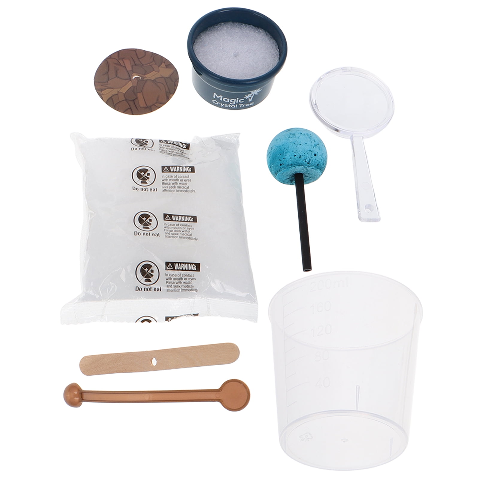 unbranded 1 Set DIY Science Growing Tree for Kids Crystal Growing for ...