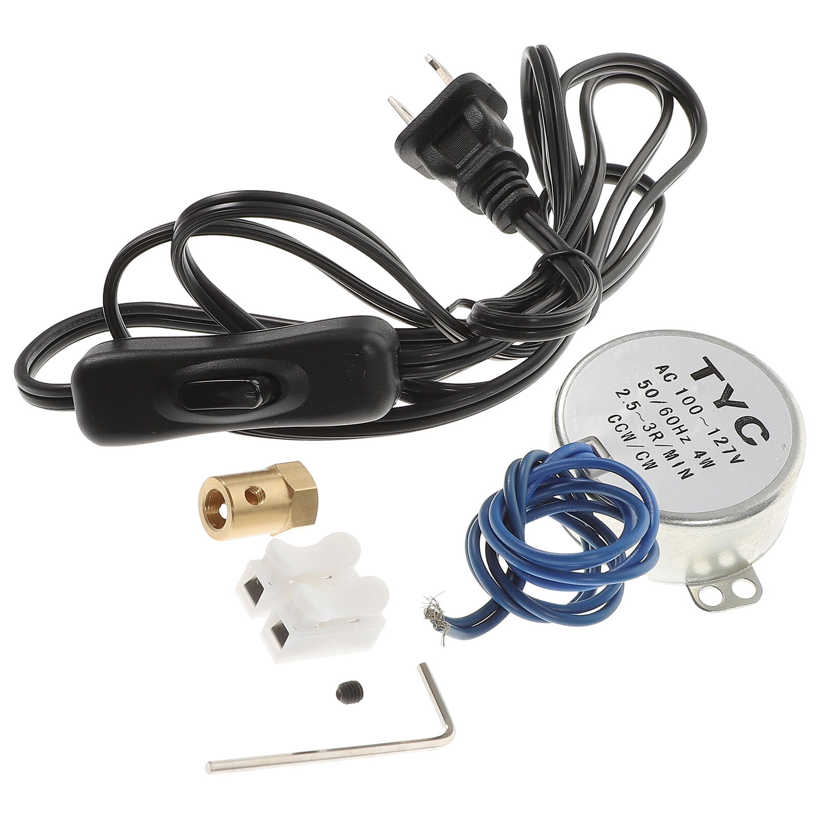 unbranded 1 Set Electric Synchron Motor Electric Fan Motor Cw/ccw Slow ...