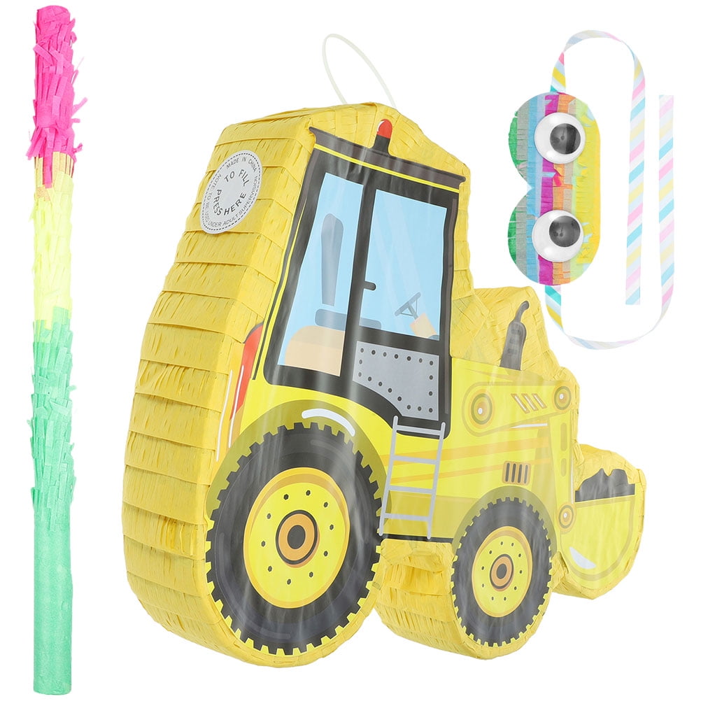 unbranded 1 Set Excavator Pinata Construction Pinata Paper Truck Pinata ...