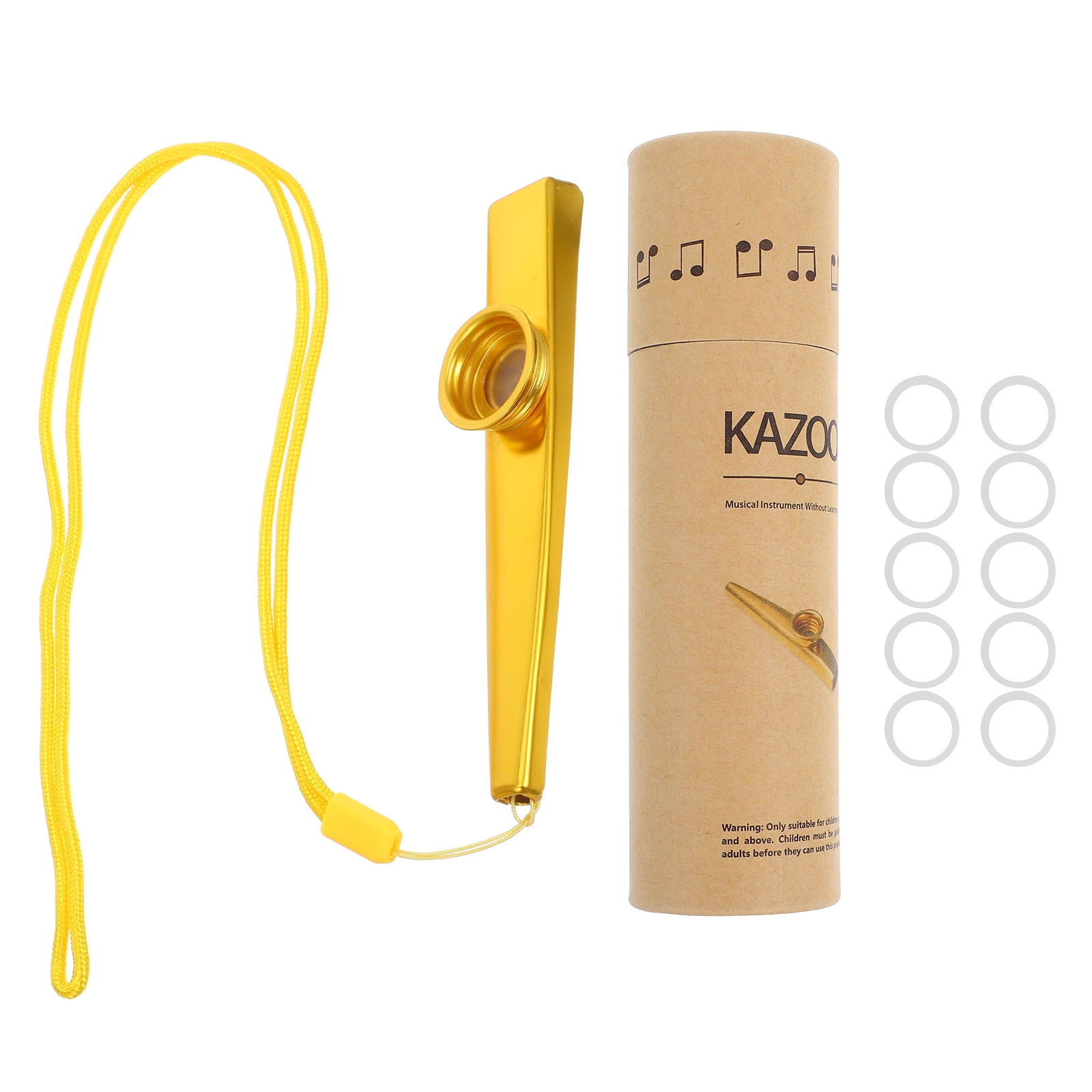 unbranded 1 Set Kazoos Metal Kazoo Instrument Kazoo Trumpet Practice ...