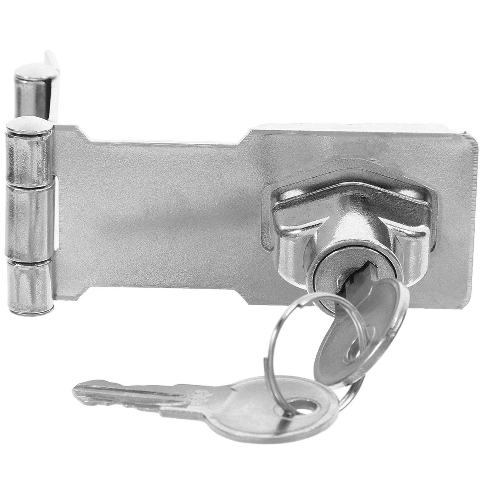 WHAMVOX Silver Cabinet Lock with Foldable Design for Secure Storage ...