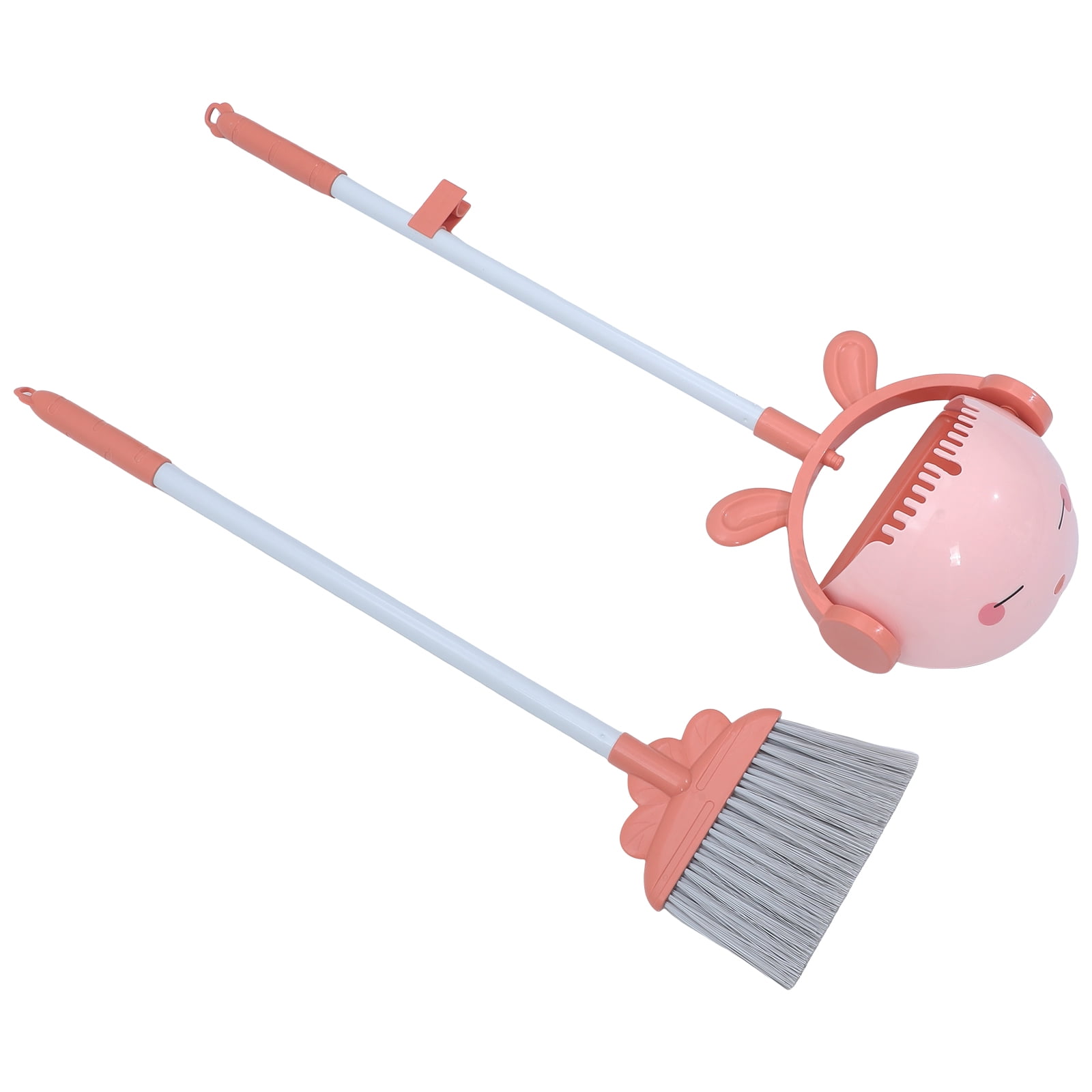 unbranded 1 Set Kids Broom and Dustpan Kit Cartoon Broom Dustpan Set ...