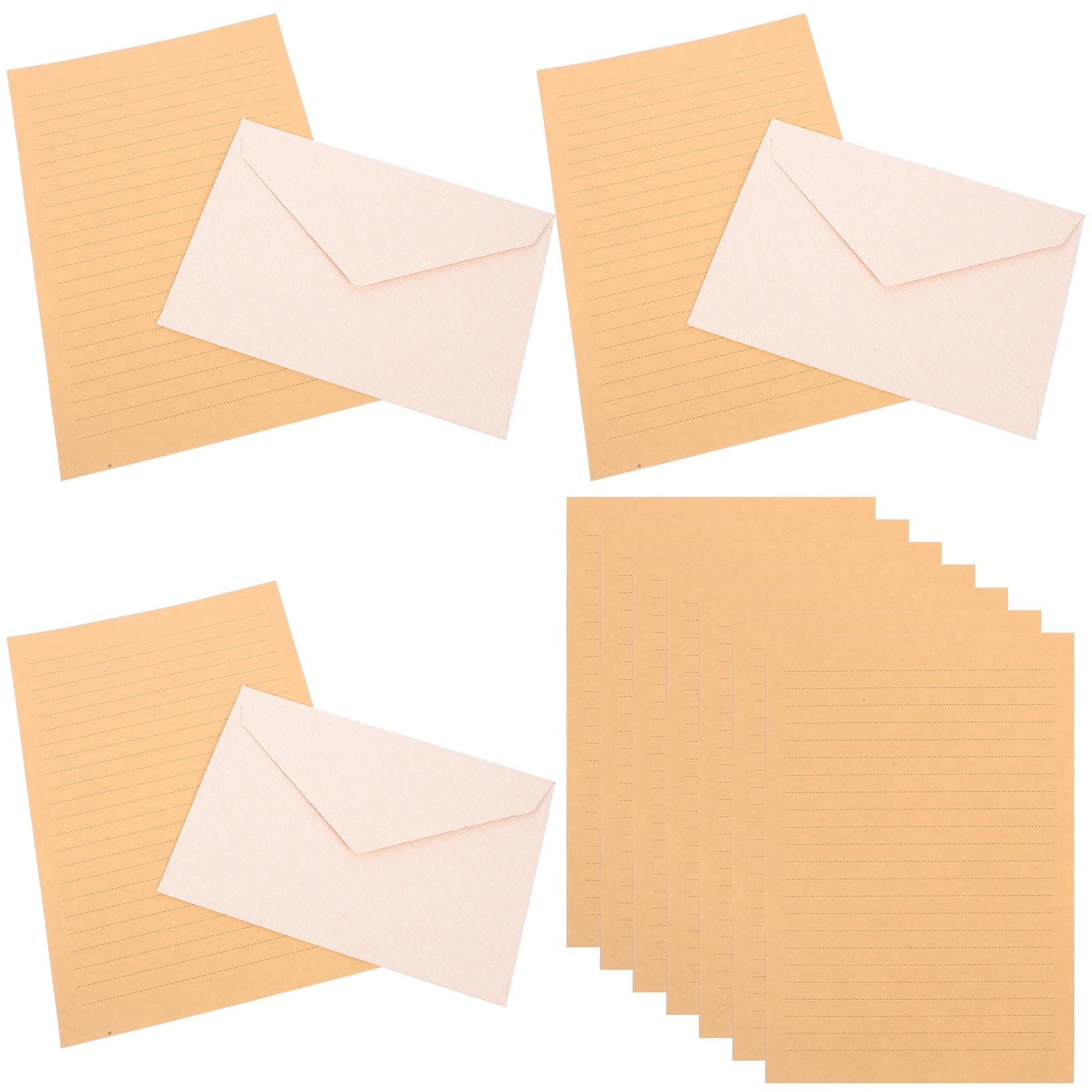 unbranded 1 Set Letter Paper Kit Letter Writing Paper Decorative ...