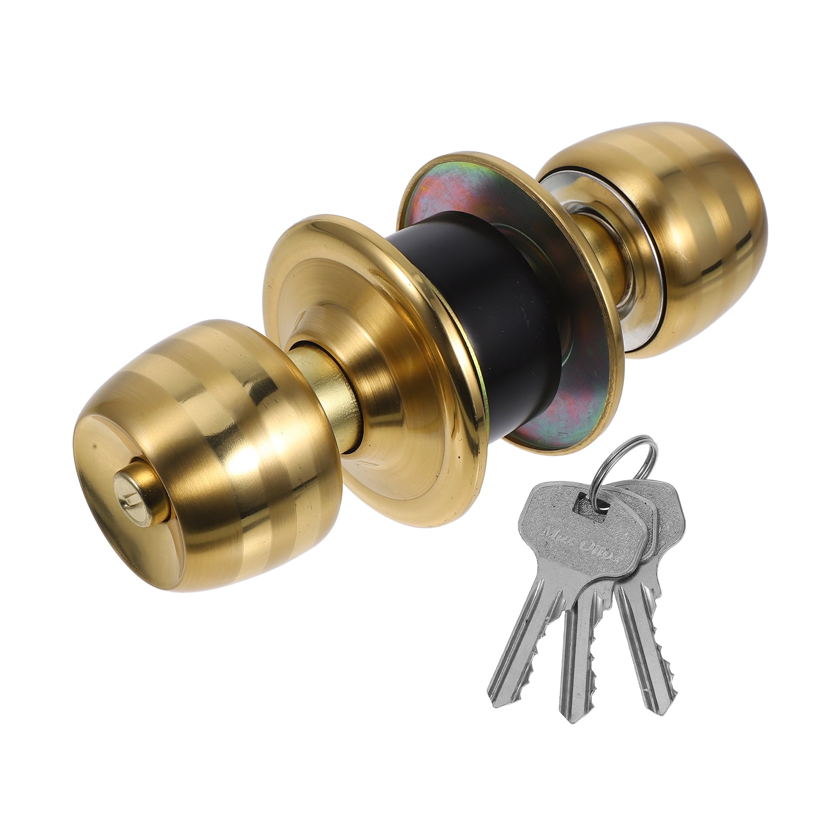 unbranded 1 Set of Room Door Lock Metal Knob Lock Practical Spherical ...