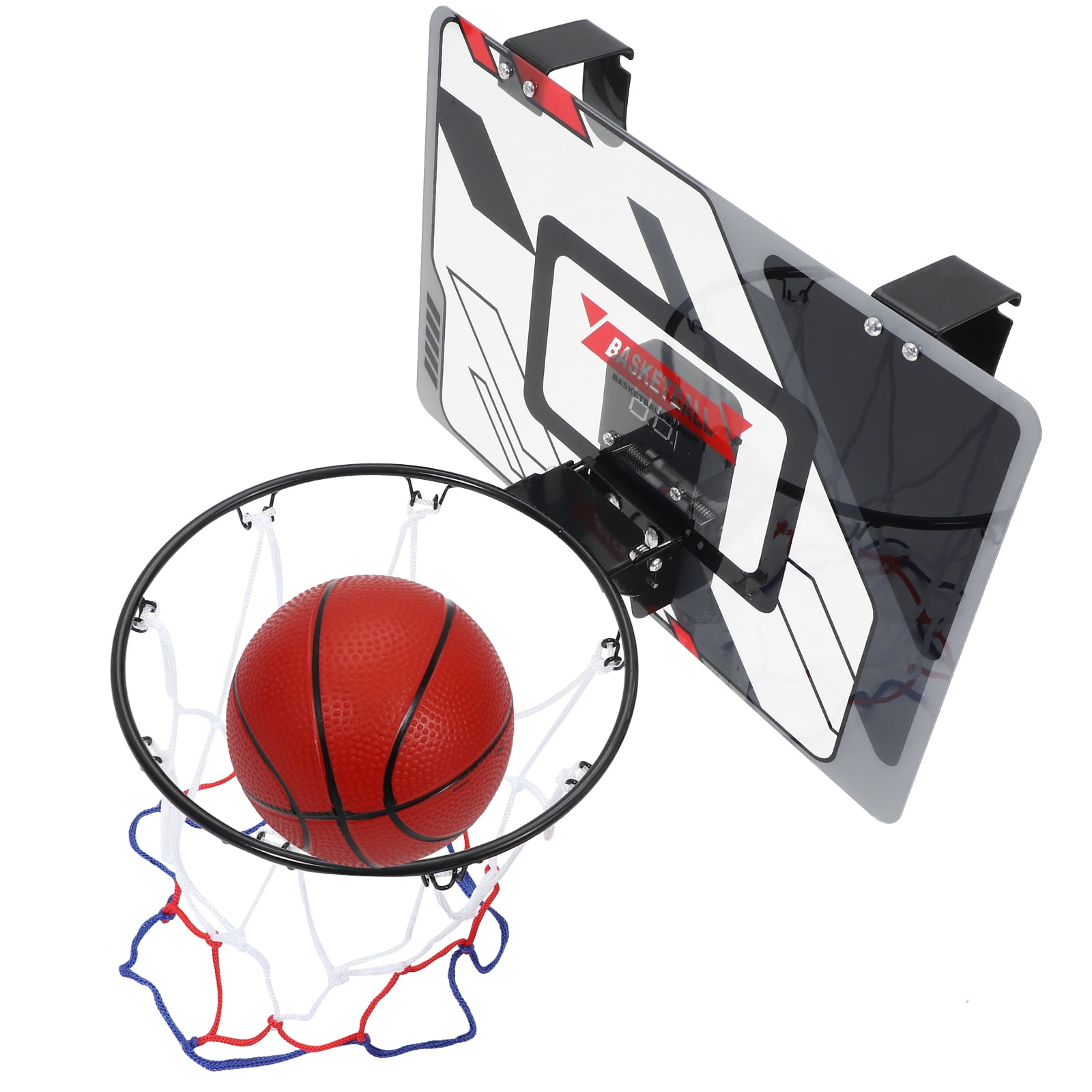 unbranded 1 Set Mini Basketball Hoop Set Wall Mounted Basketball Hoop ...